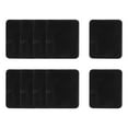 10 Pcs Rectangle Anti-Slip Mat, 2.56" x 2.95" Phone Grip Pad, Black ...