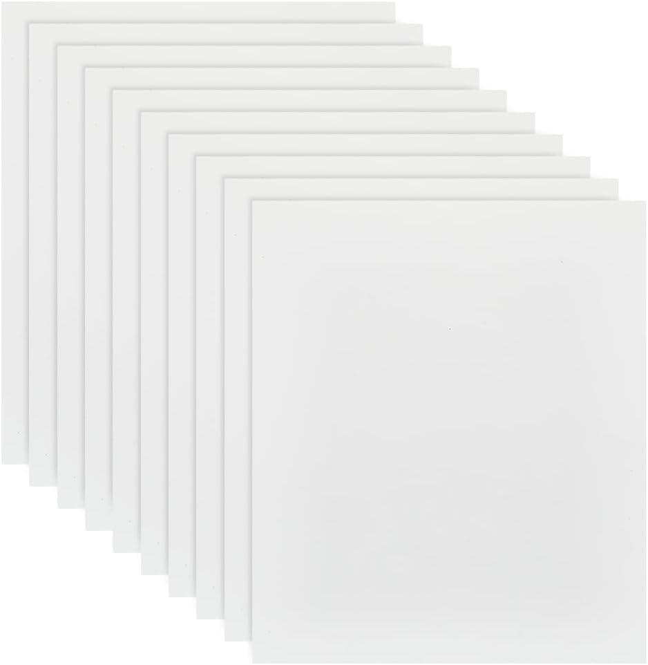 10 Pcs Recyclable Lining Paper 7.87x11.8 Inch White Insulating Paper ...