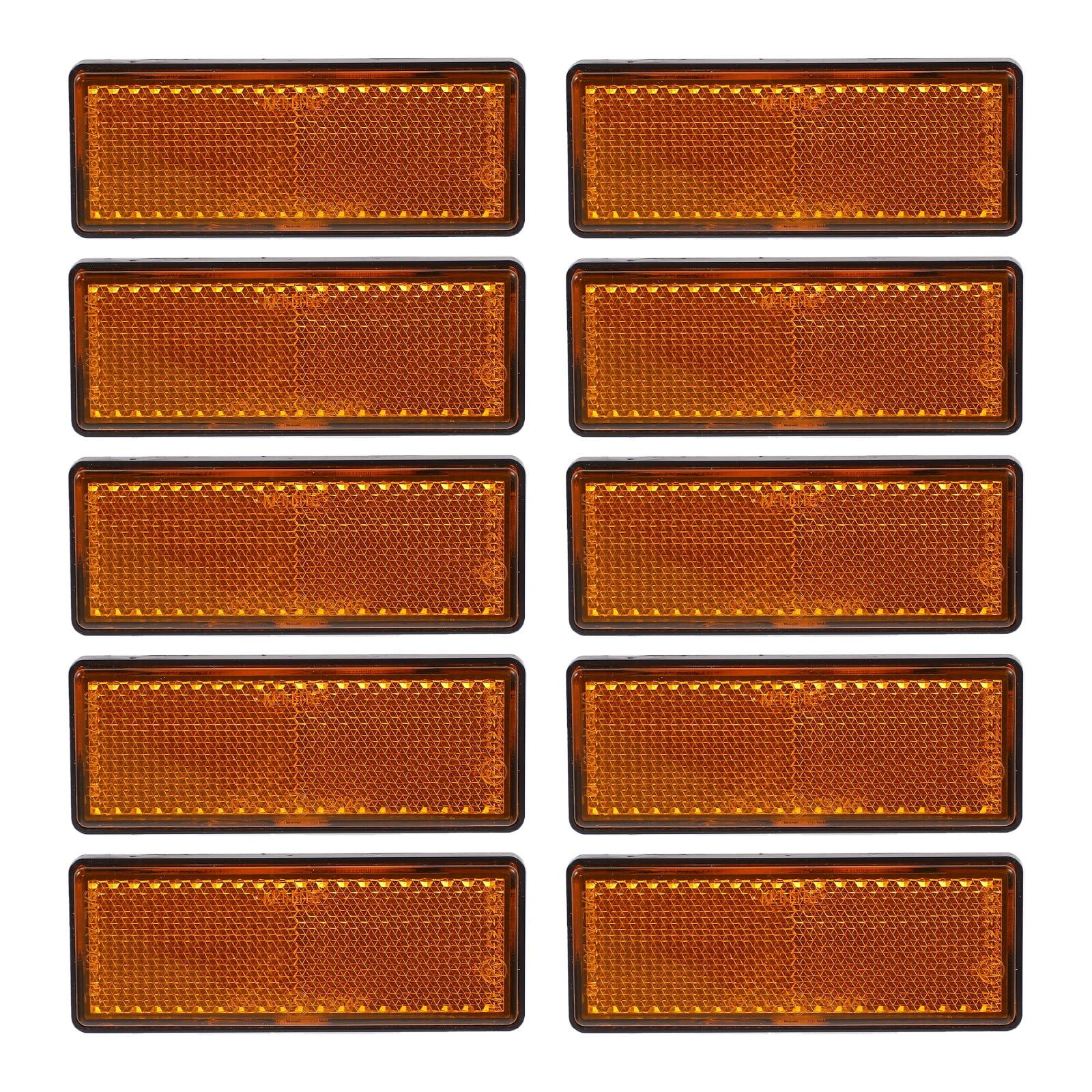 10 Pcs Reflective Sheet Reflectors for Things Sticker Work - Walmart.com