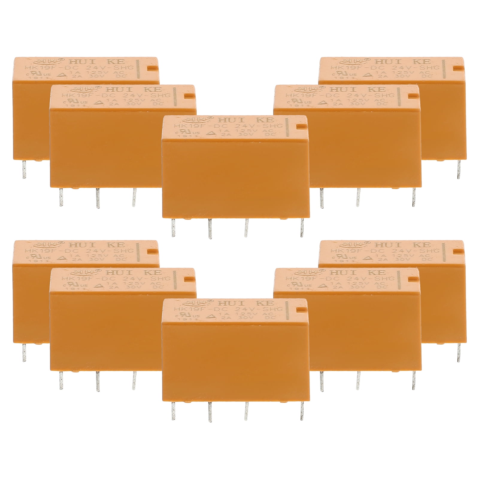 10 Pcs Remote Control Dpdt Relay Micro Relay PCB Relay 24v Relay Module ...