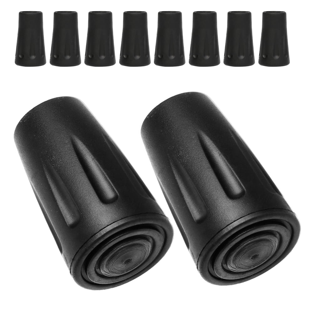 10pcs Cane Rubber Tips Crutch Protector Cane Replacement Tips Trekking ...