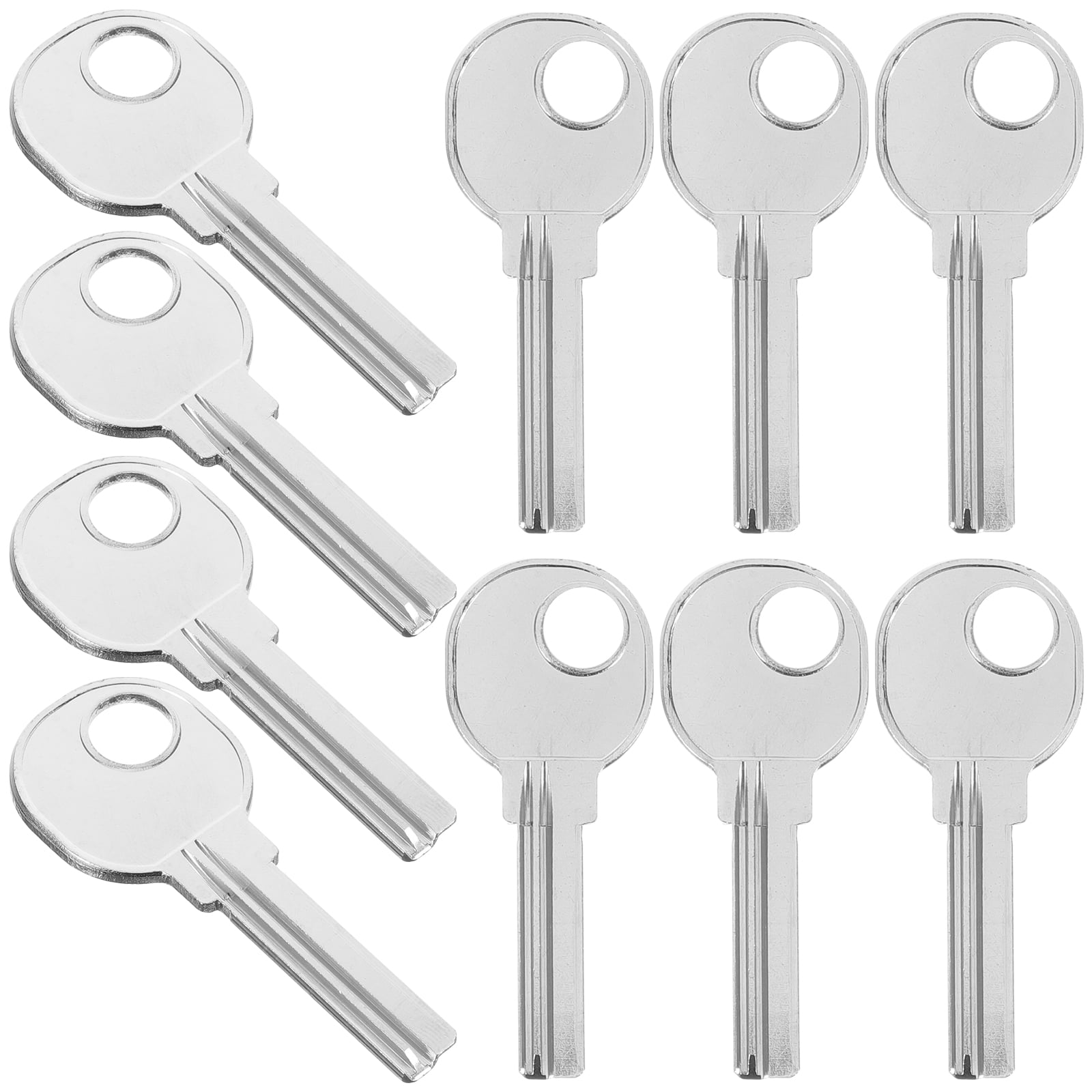 WYN 10Pcs Right Key Blanks House Door Key Blanks Key Making Craft ...