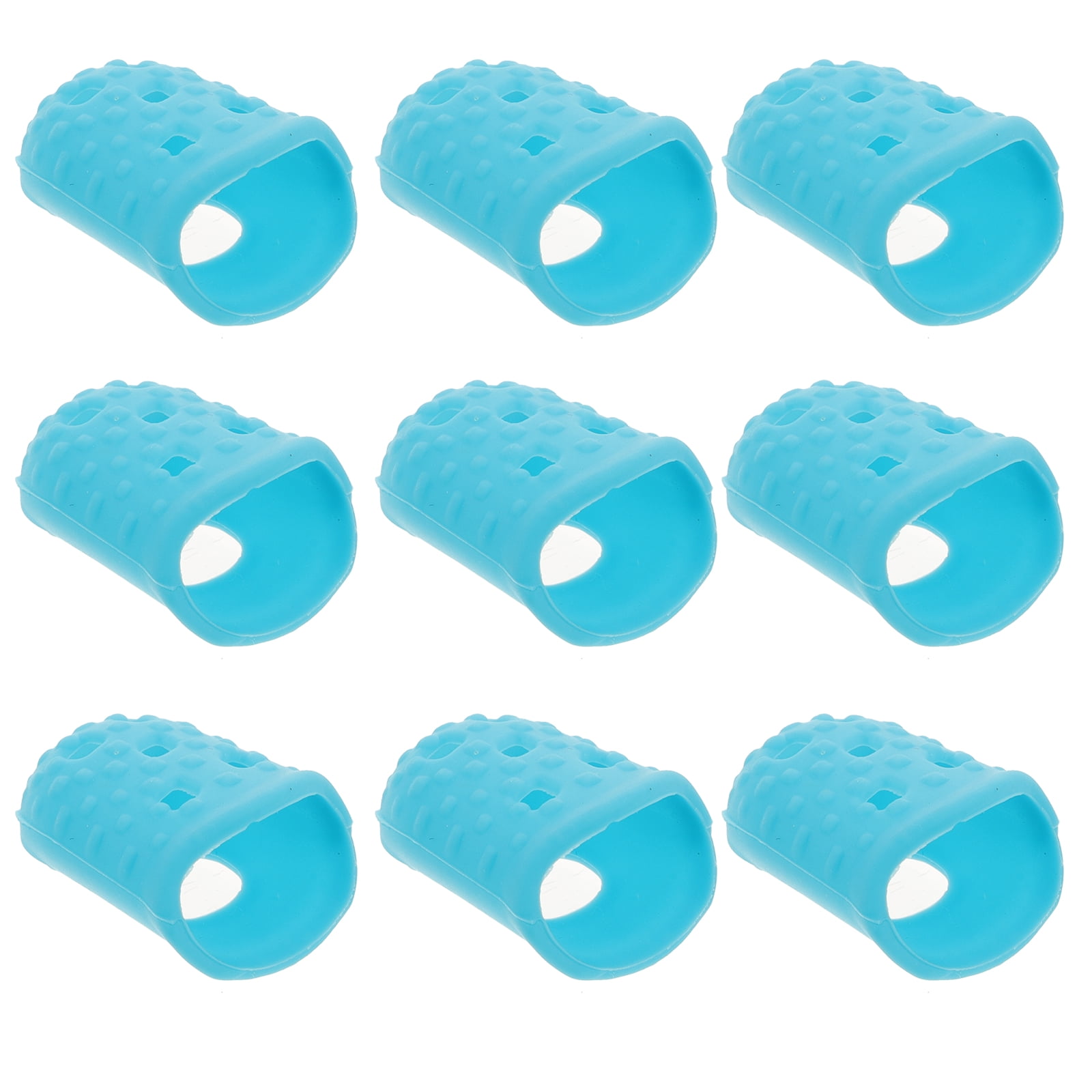 FRCOLOR 10Pcs Silicone Nail Protectors for Sewing and Embroidery ...