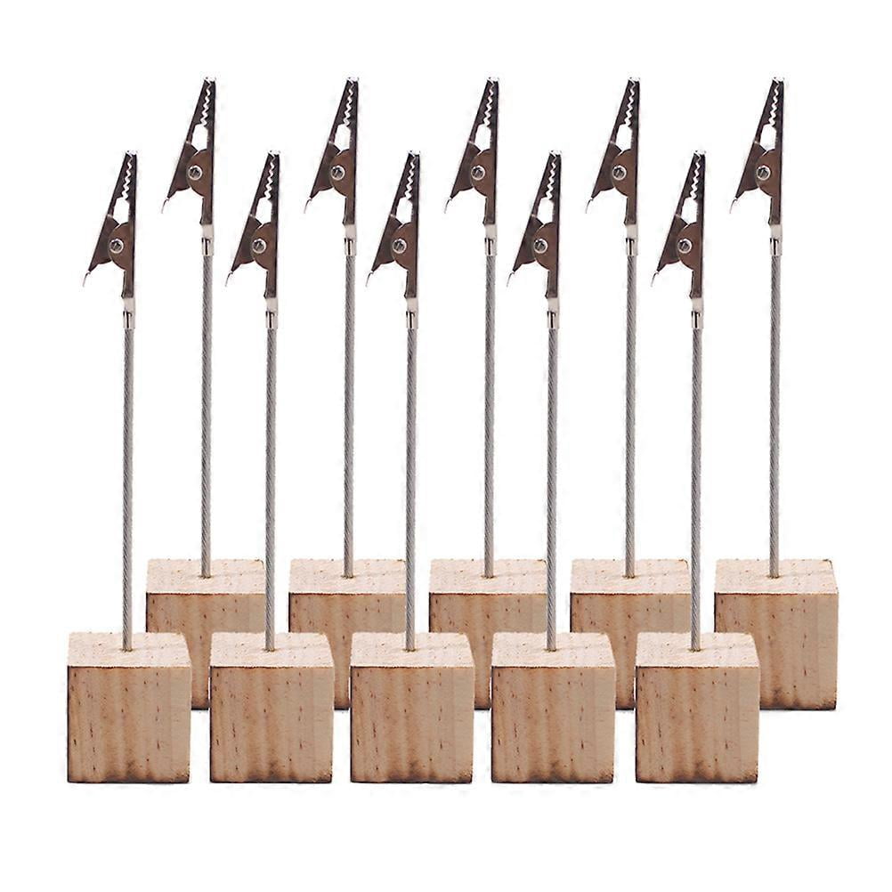 10 Pcs Rhoto Photo Clips Cube Stand Wedding Table Stands Clip Photo ...