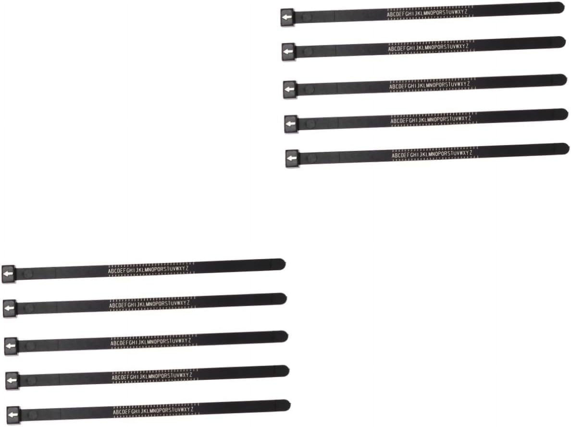 10 Pcs Rings Measuring Ring Size Ring Size Chart Tools Ring Measurement ...