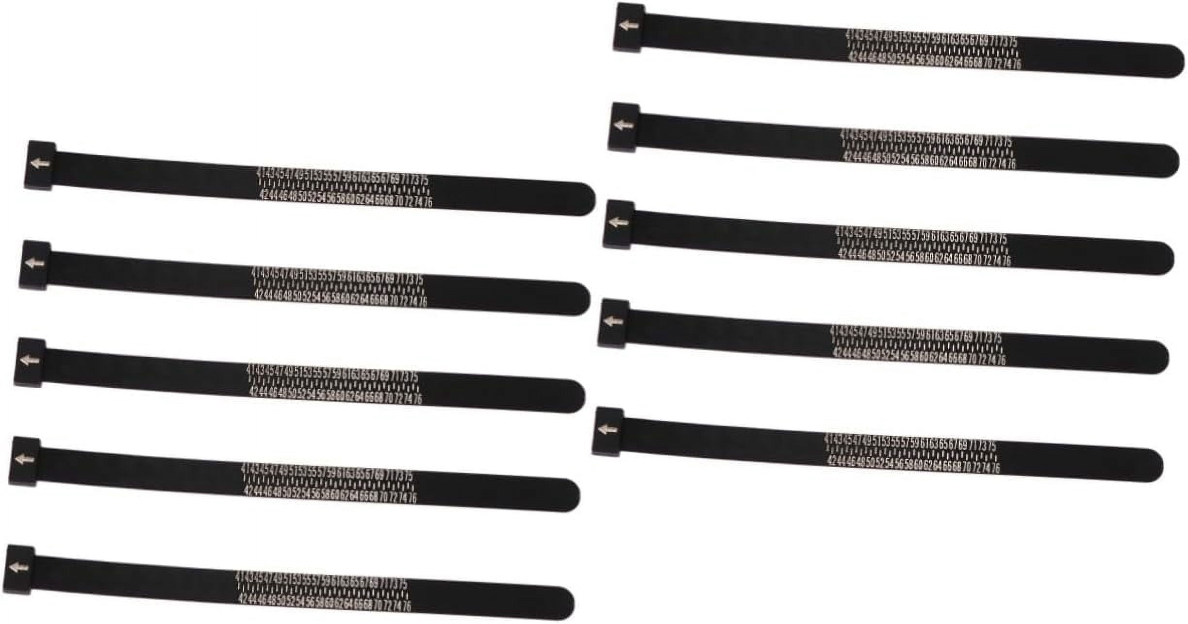 10 Pcs Rings Ring Mandrel Bra Hooks for Straps Finger Gauge Ring Gauge ...