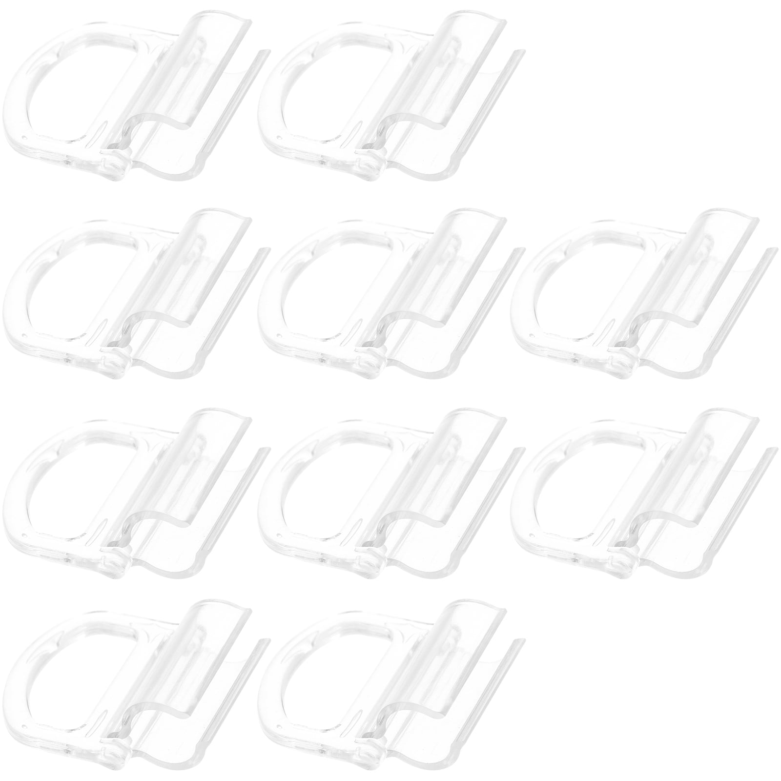 10 Pcs Roller Shade Pulls Decorative Drapery Clip Retro Sheer Curtains ...