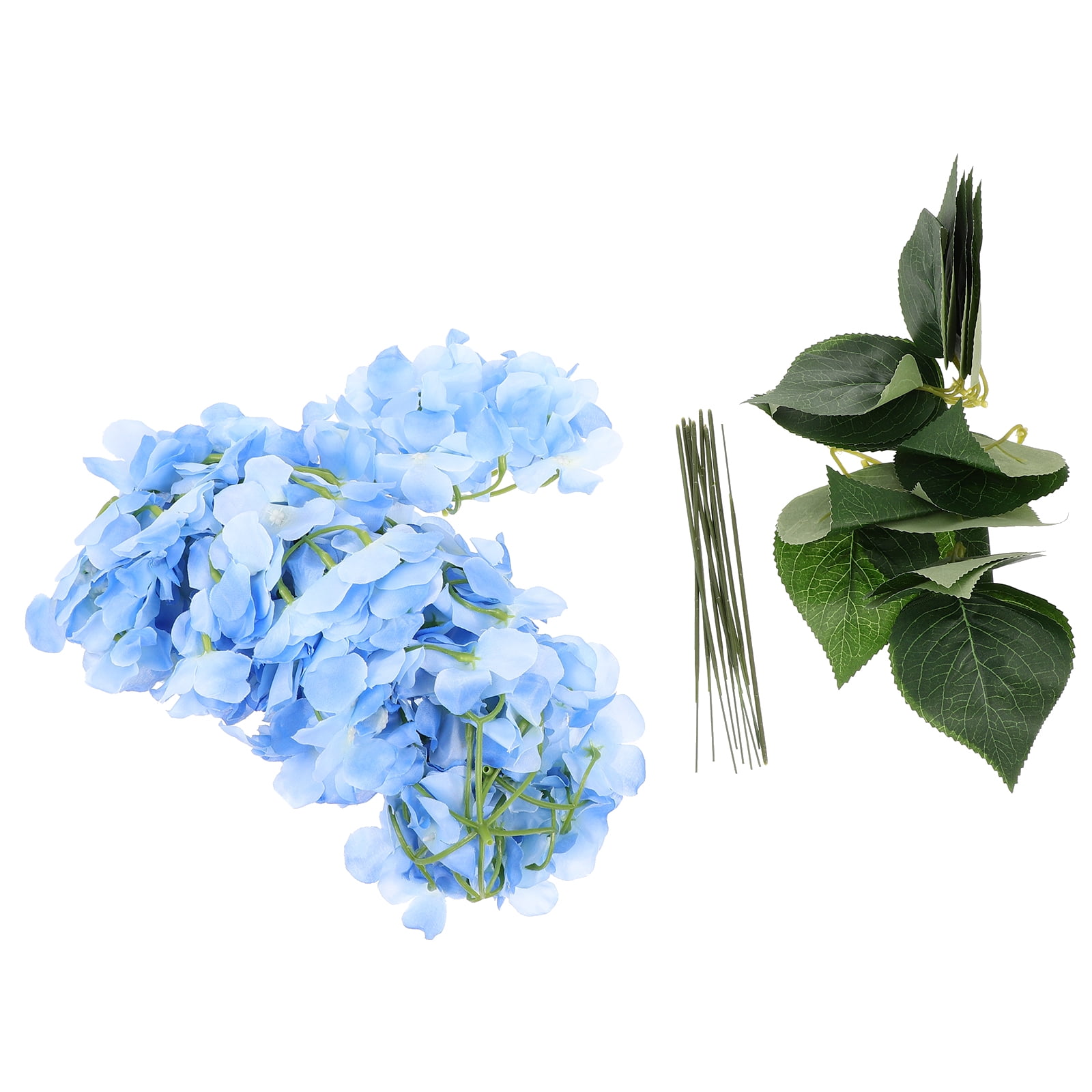 HONITANO Plastic Light Blue Artificial Hydrangea for Dancing Party ...