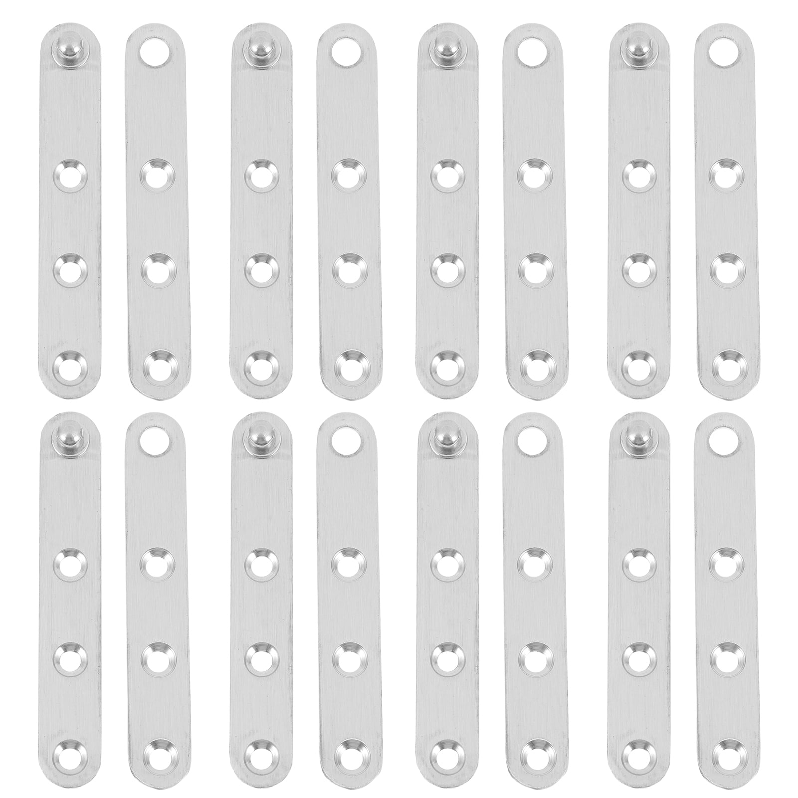 10pcs Stainless Steel Rotating Hinges for Door with Smooth 360-Degree ...