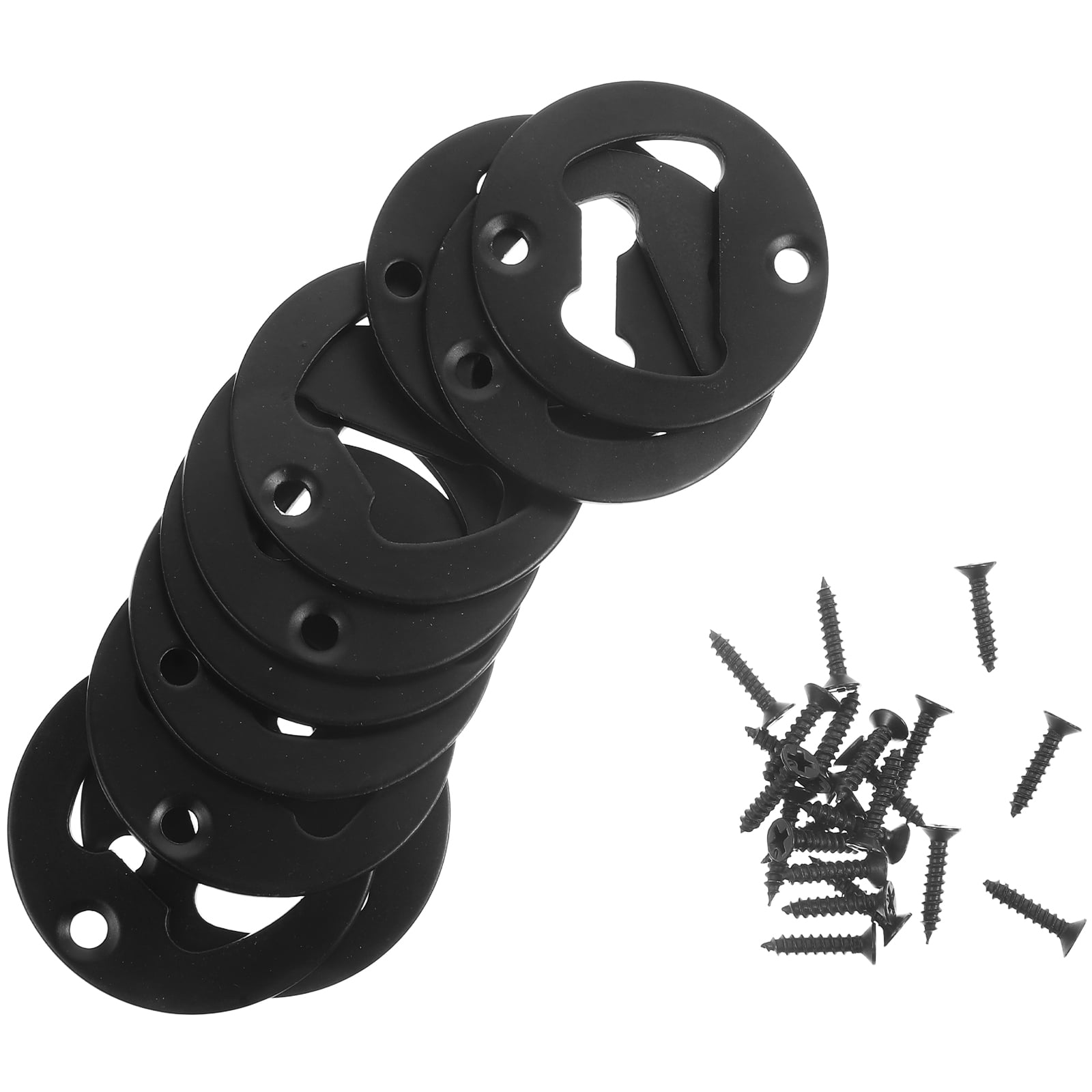 10 Pcs Round Bottle Opener Wine Inset Kit Insert Wall Mounted Beer ...