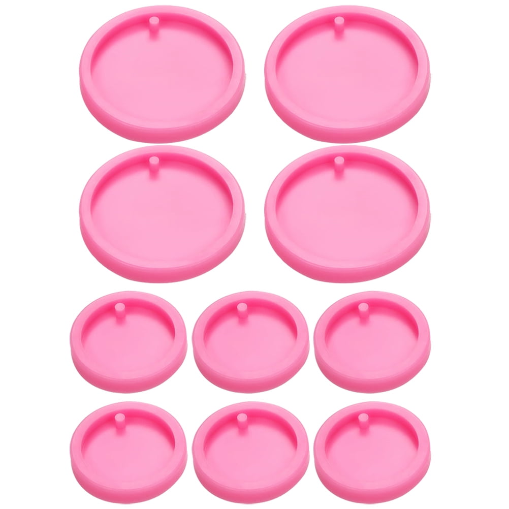 DIY Silicone Candy Mold for Jewelry Making and Decorations 10pcs Pink ...