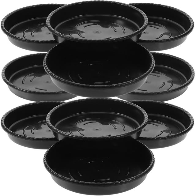 10 Pcs Round Tray Humidity Trays For Indoor Plants Pots Large Potted ...