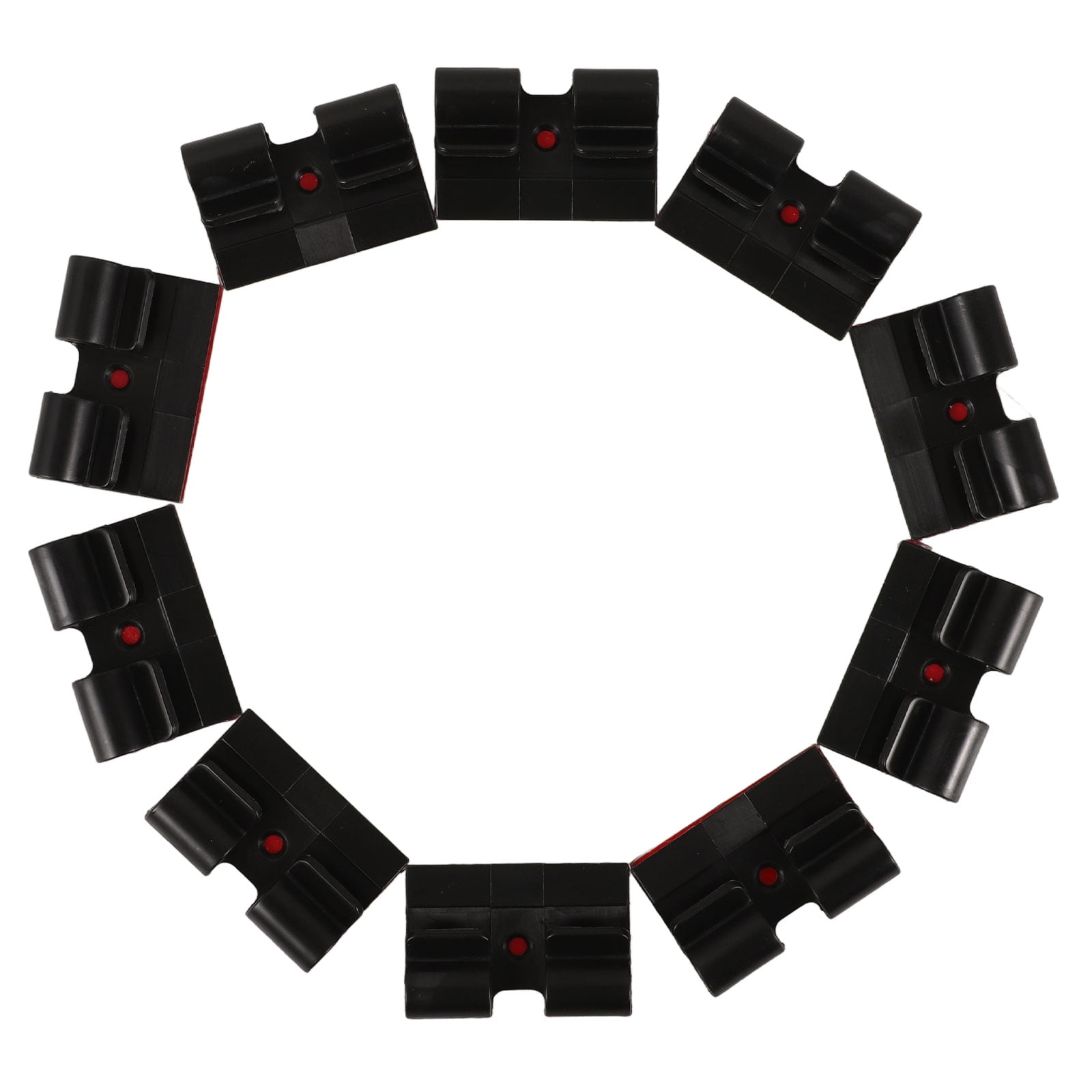 10 Pcs Routing Artifact Cable Staples Wire Clamp Cord Keeper Light ...