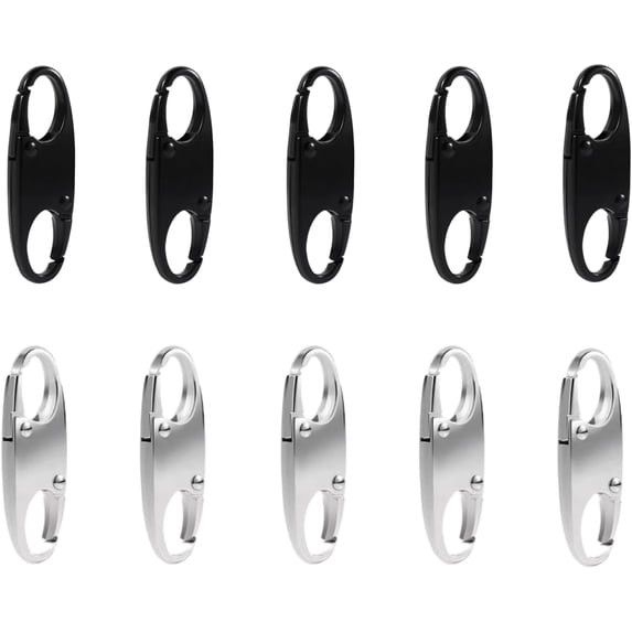 10 Pcs S Zipper Clips Anti Theft Locks Small Travel for Zippers Lock ...