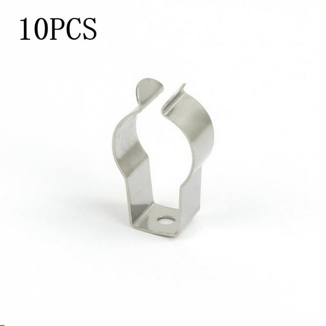 10 Pcs SPRING TERRY CLIPS OPEN TYPE SPRING STEEL TOOL CLIPS HEAVY DUTY ...