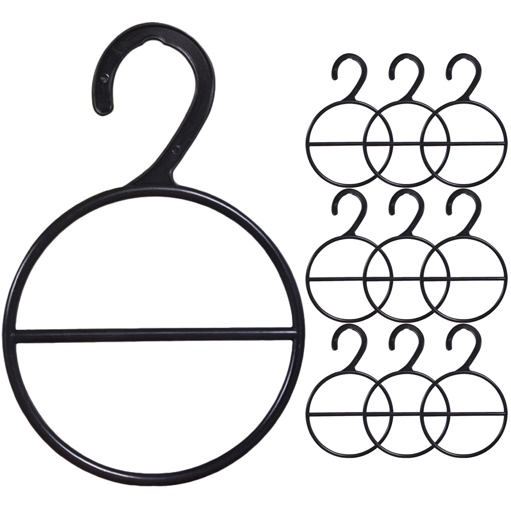 10 Pcs Scarf Rack Coat Hangers Plastic Shawls Scarves Wardrobe ...