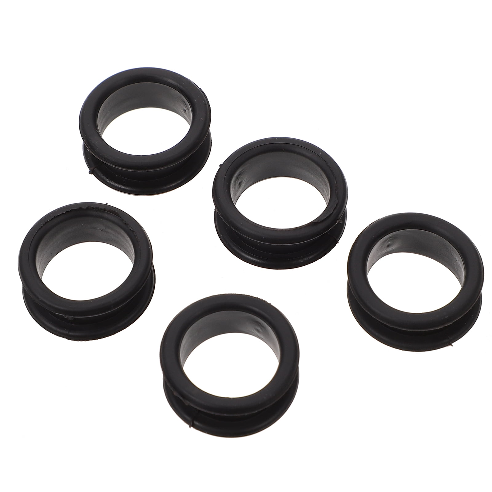 10 Pcs Scissors Silicone Ring Grooming Clippers Hair Shears Finger Cots ...