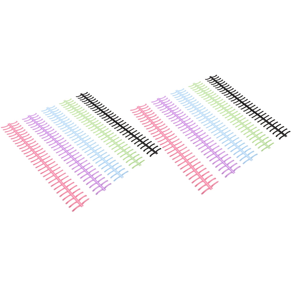 10 Pcs Scrapbook Loose-Leaf Coil Office Notepad Binder Rings Notebook ...