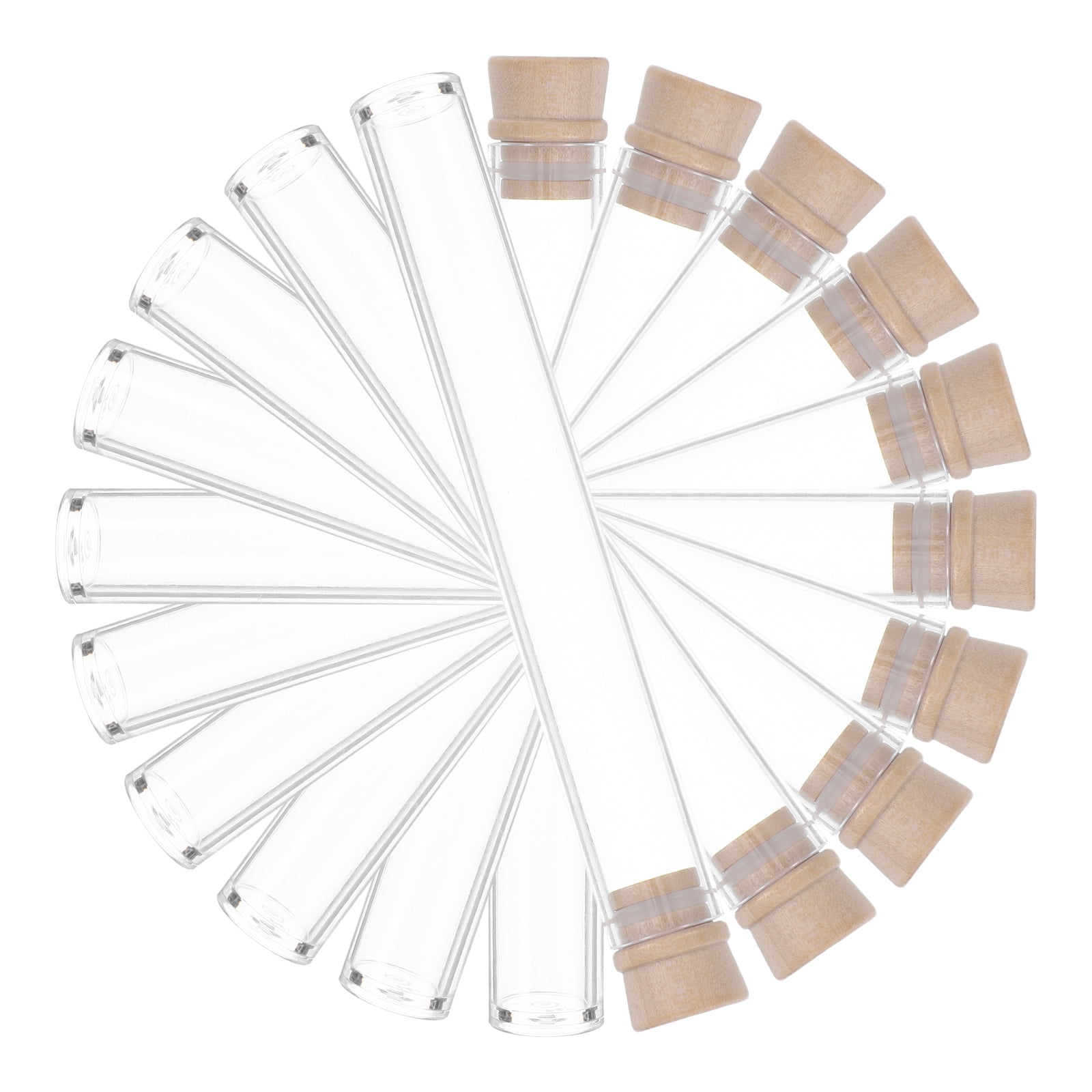 10 Pcs Sealed Lid Jug Line Incense Tube Rack Transparent Test - Walmart.com