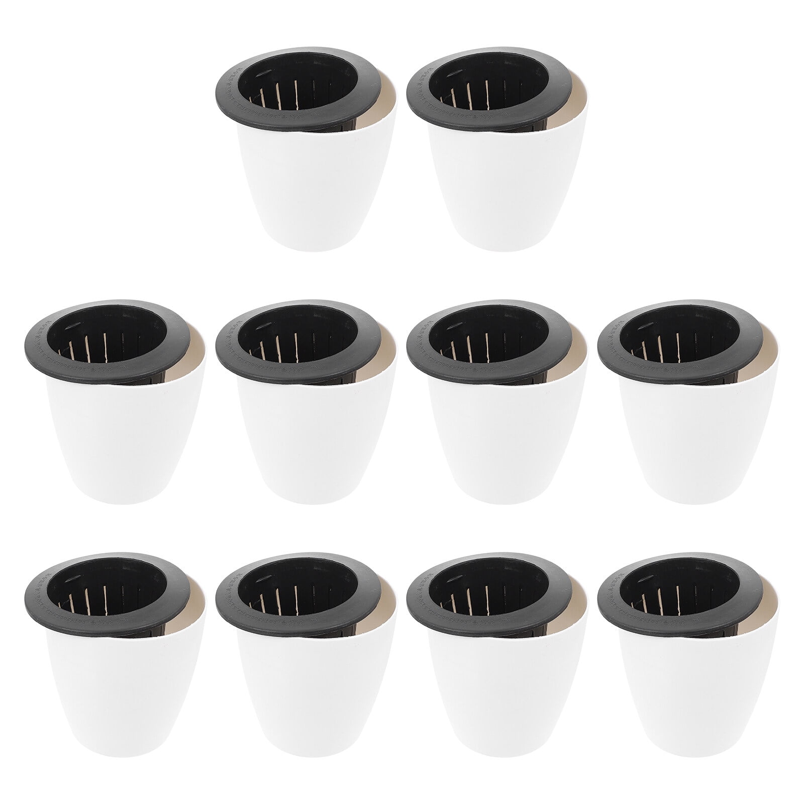 10 Pcs Self Priming Lazy Basin Liquid Plants Garden Floral Containers ...