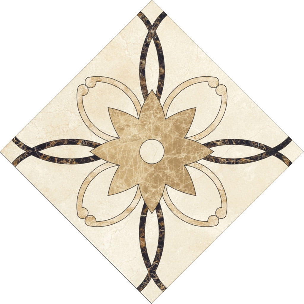 10 Pcs/Set Ceramic Tile Stickers Self Adhesive Tiles Art Diagonal 3D ...