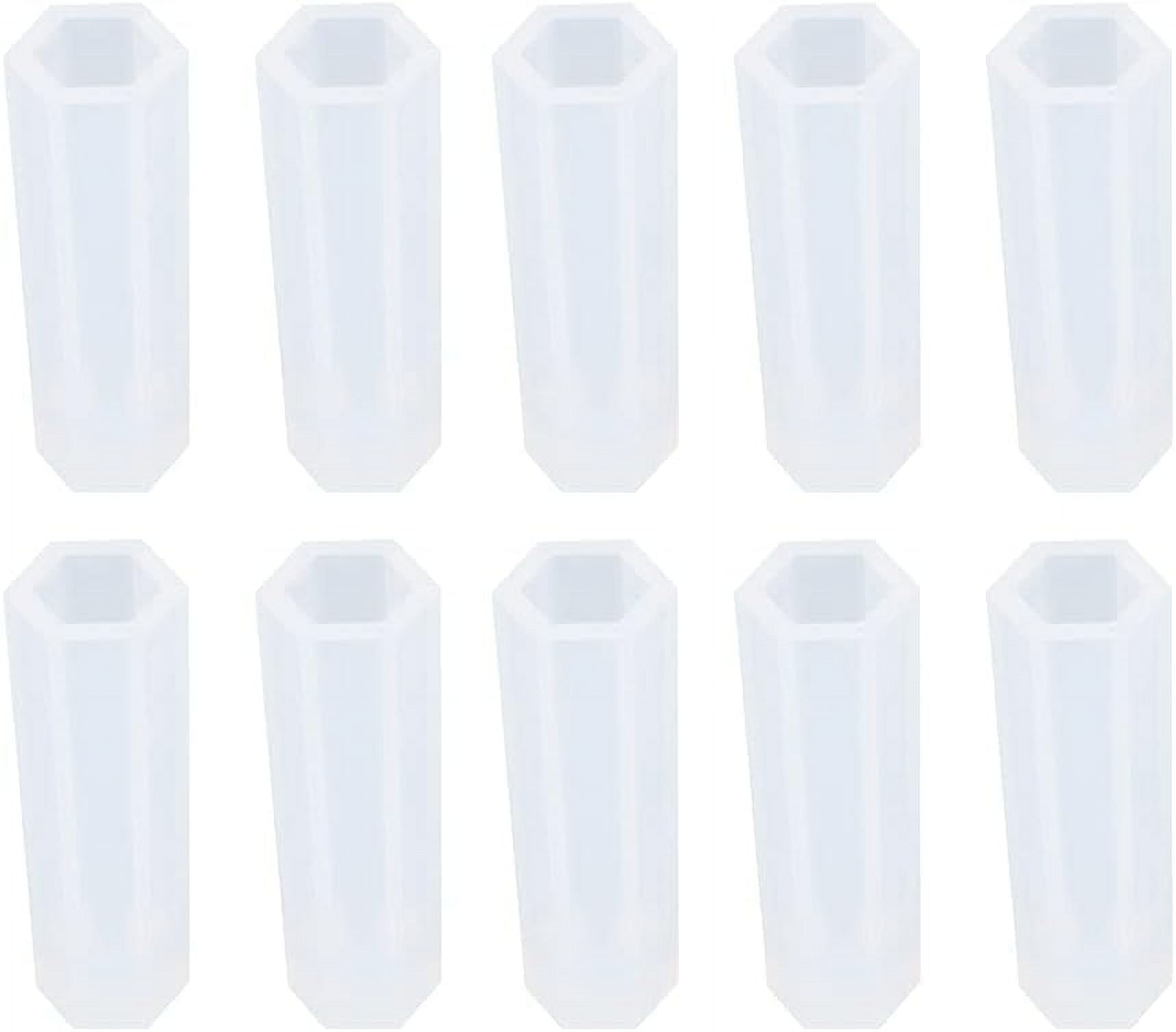 10 Pcs/Set Crystal Point Tower Epoxy Resin Mold Jewelry Pendant ...