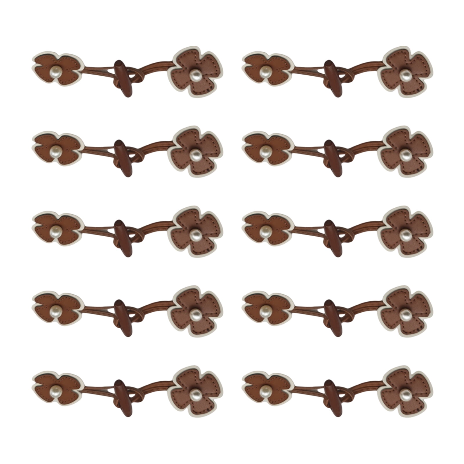 10 Pcs Sew-On Toggles Closures with Horn Button Sewing Accessories for ...