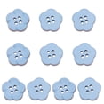 10 Pcs Sewing Buttons Resin Button Coat Buttons Flower Shape Buttons ...