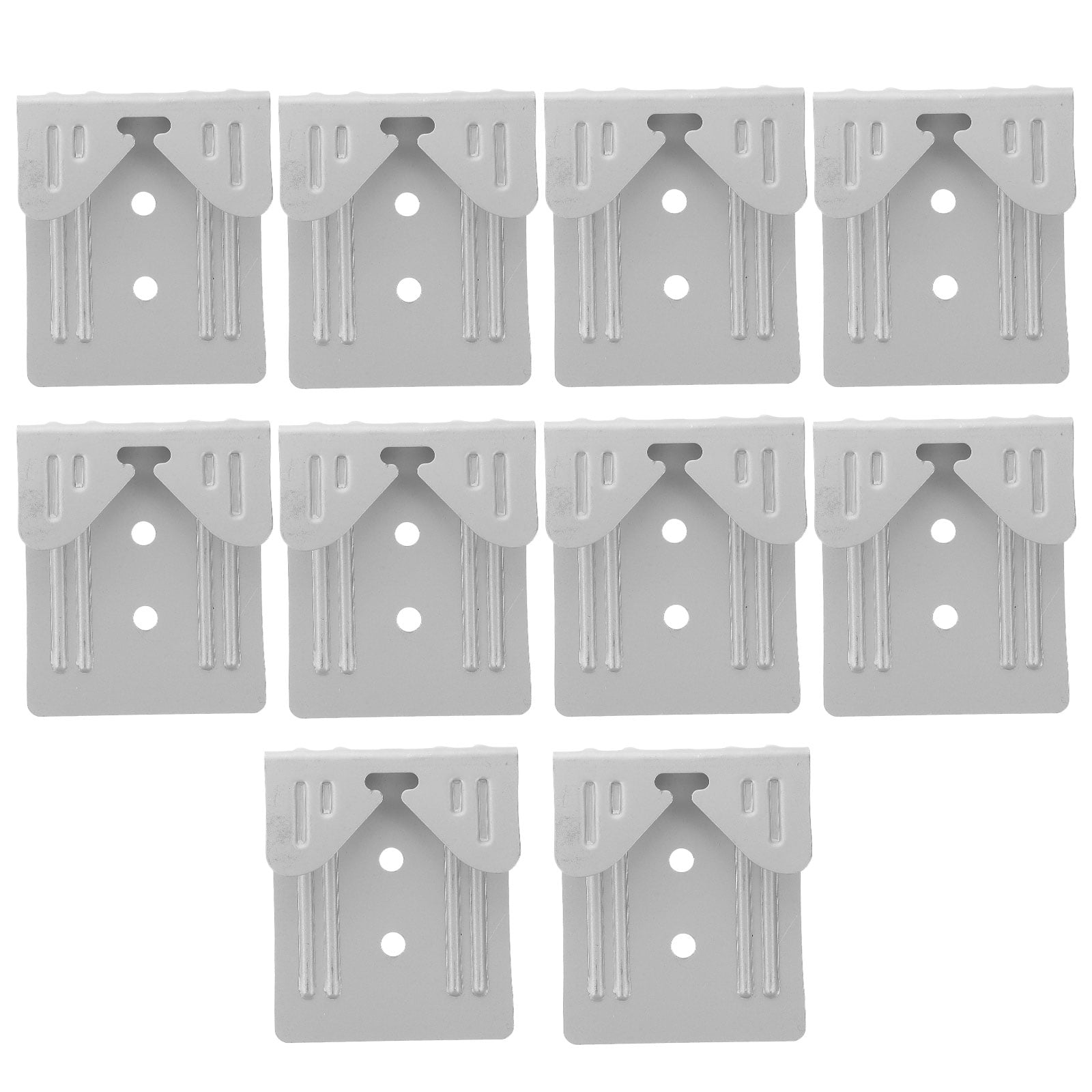 10 Pcs Shelf Bracket Hangers Picture Heavy Duty Hooks Mirror for Frame ...