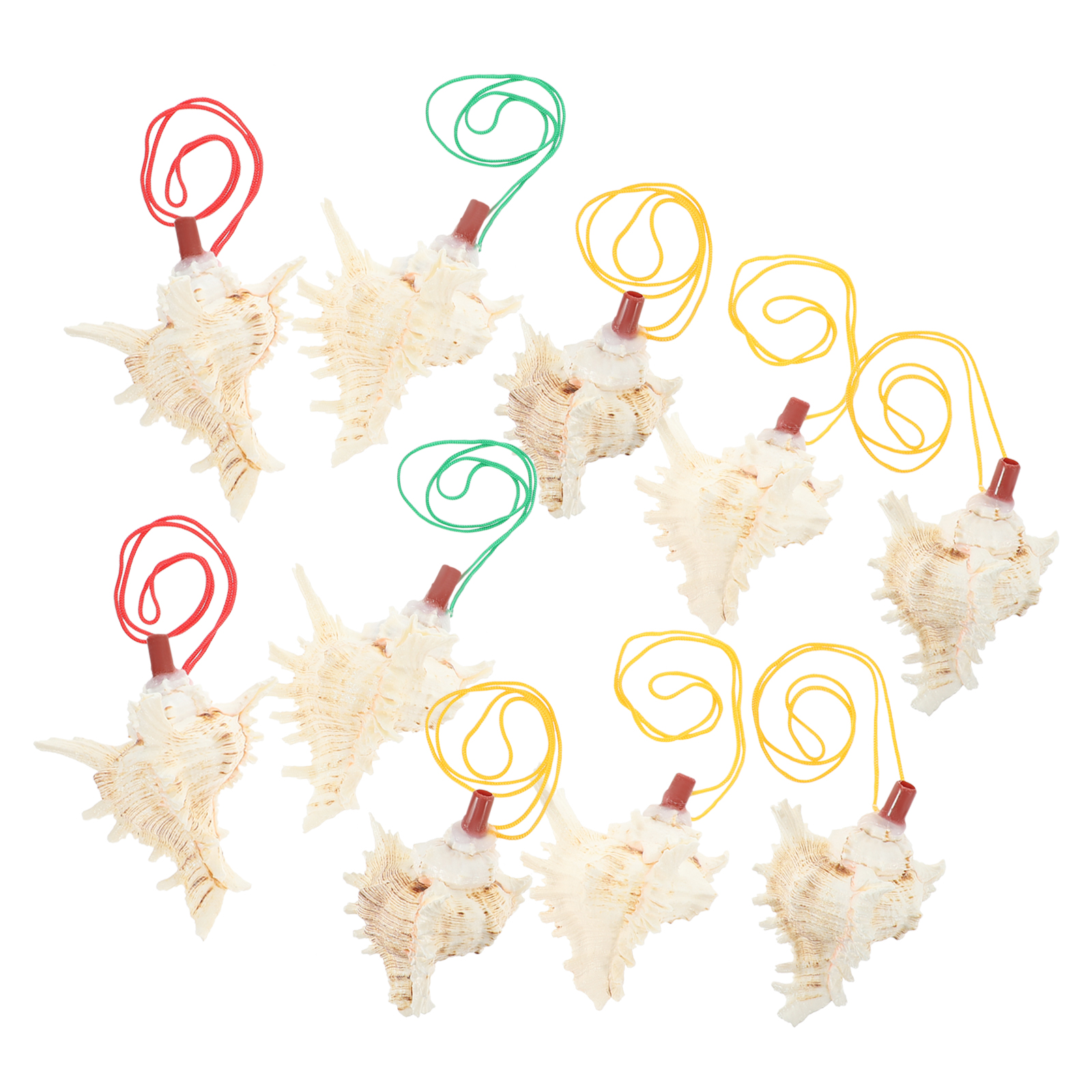 10 Pcs Shell Whistle Childrens Toys Training Whistle Whistle Instrument ...