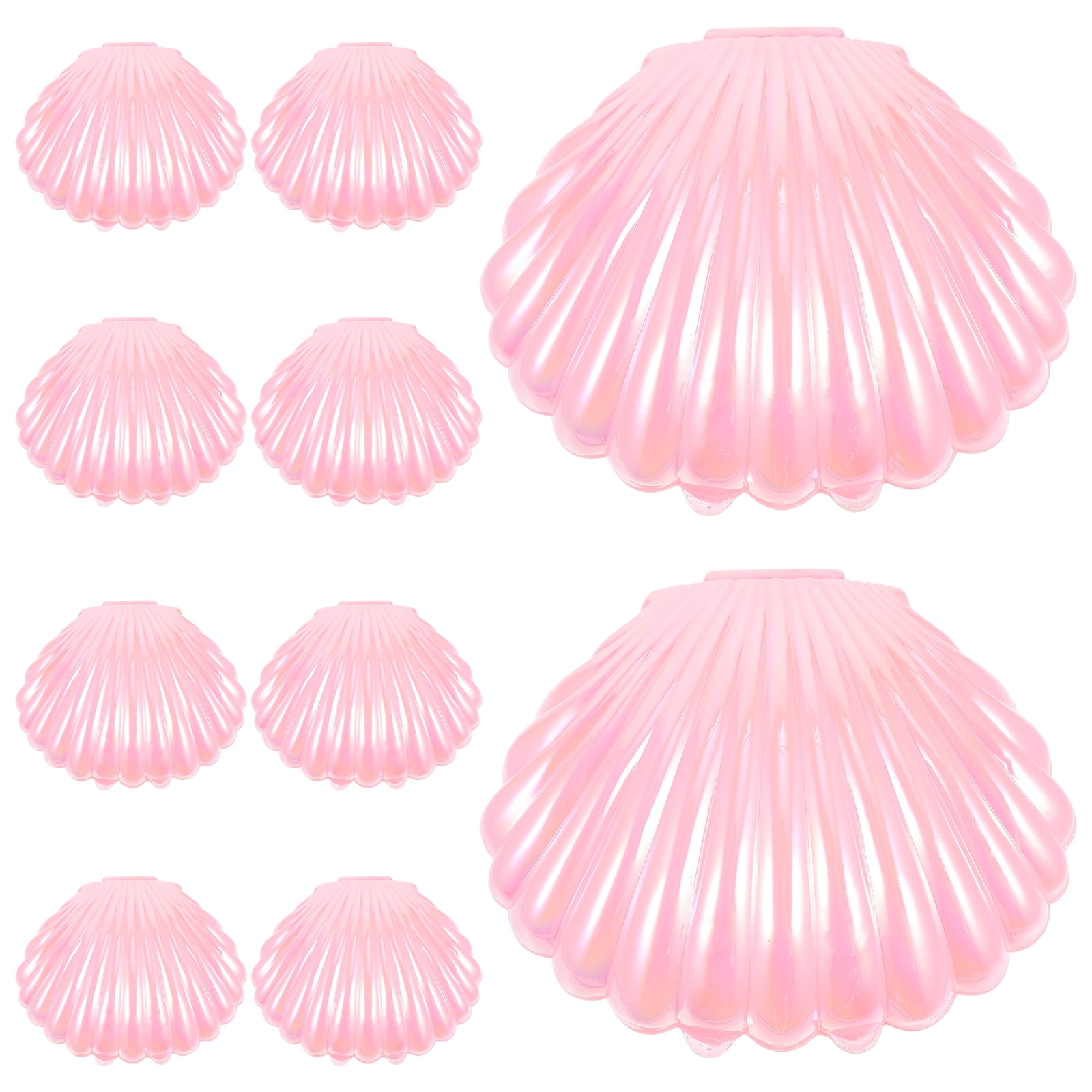 10 Pcs Shells Boxes Pearlescent Candy Seashell Decorations - Walmart.com