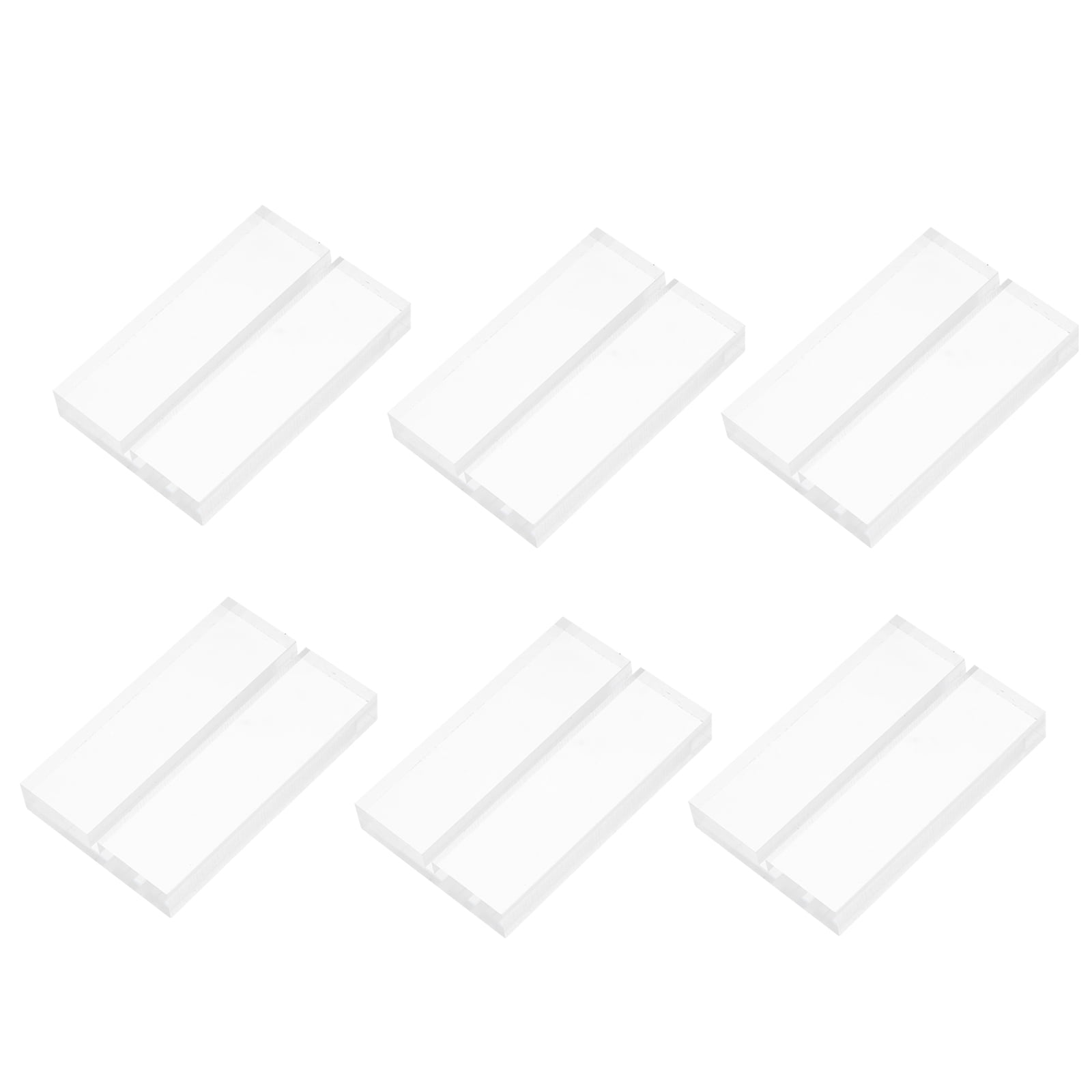 10 Pcs Show Rack Wedding Table Number Sign Stand Acrylic Display ...