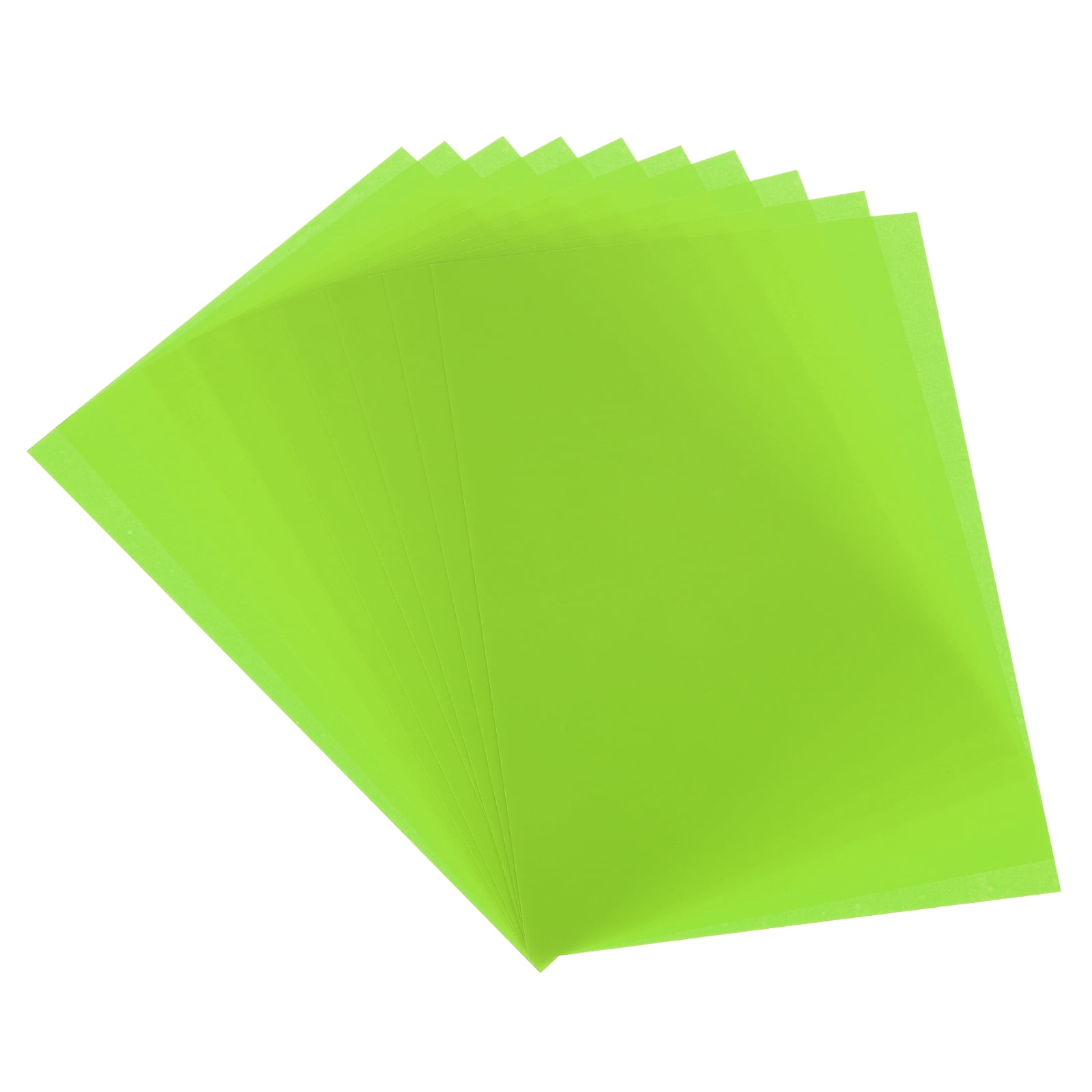 10 Pcs Shrink Plastic Sheets, 8x12 Inch Shrink Films Paper, Light Green ...