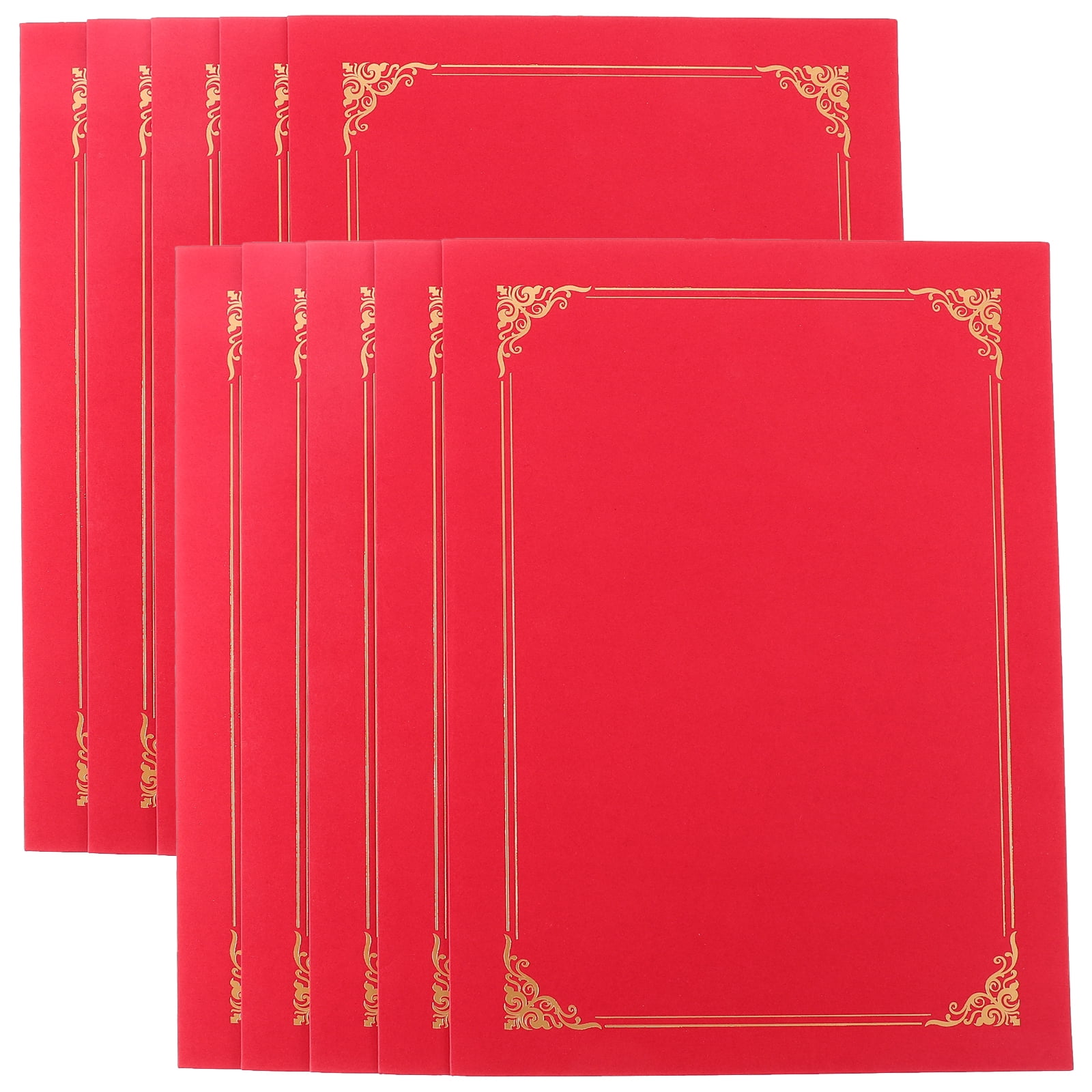 10 Pcs Signing Contract Authorization Certificate of Honor Holders ...