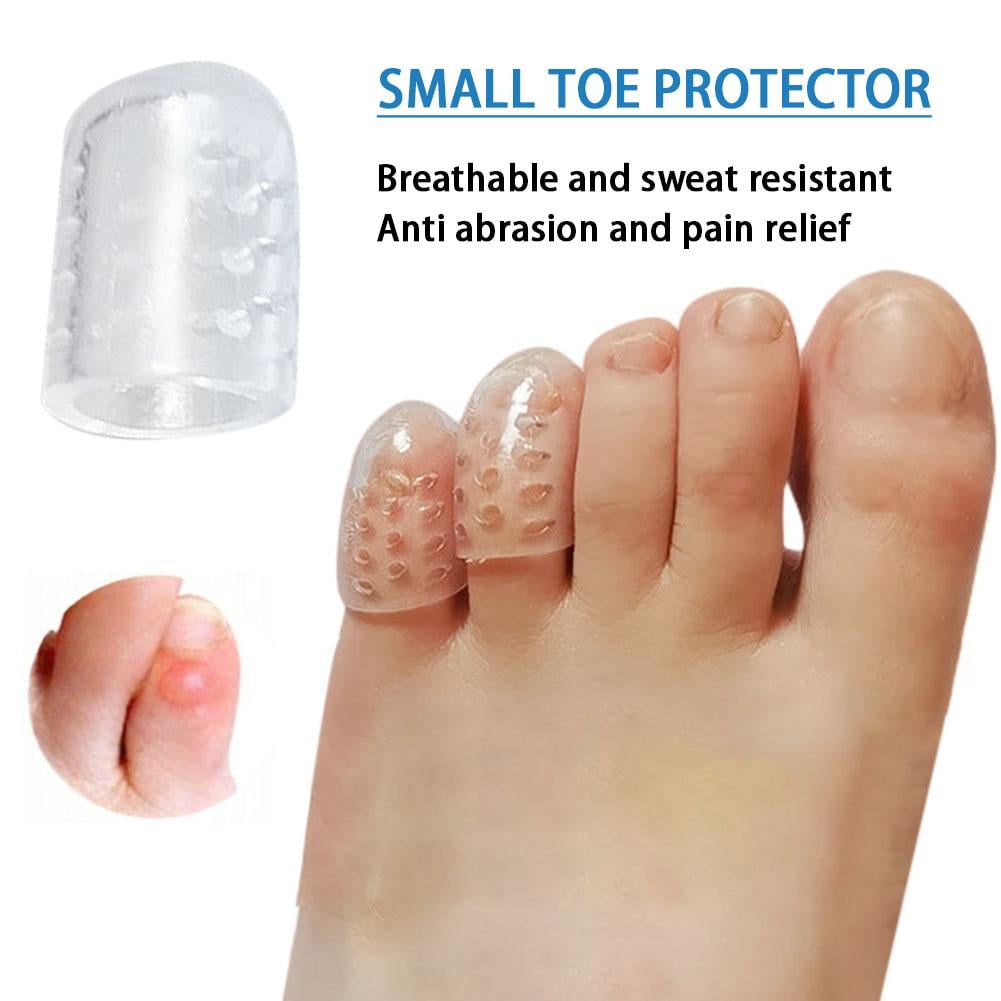 10 Pcs Silicone Toe Caps Anti-Friction Breathable Toe Protector Toe ...