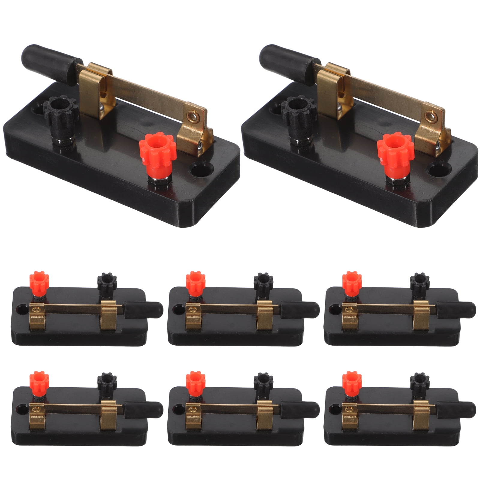 10 Pcs Single Light Switch Throw Circuit Physics Laboratory Equipment ...