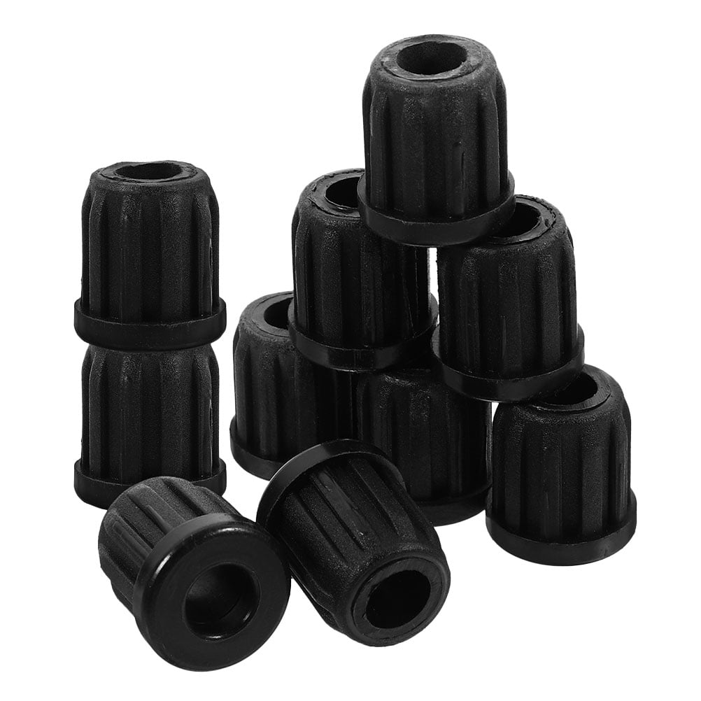 10 Pcs Sleeve Inserts for Castor on Furniture Plastic Caster Socket ...