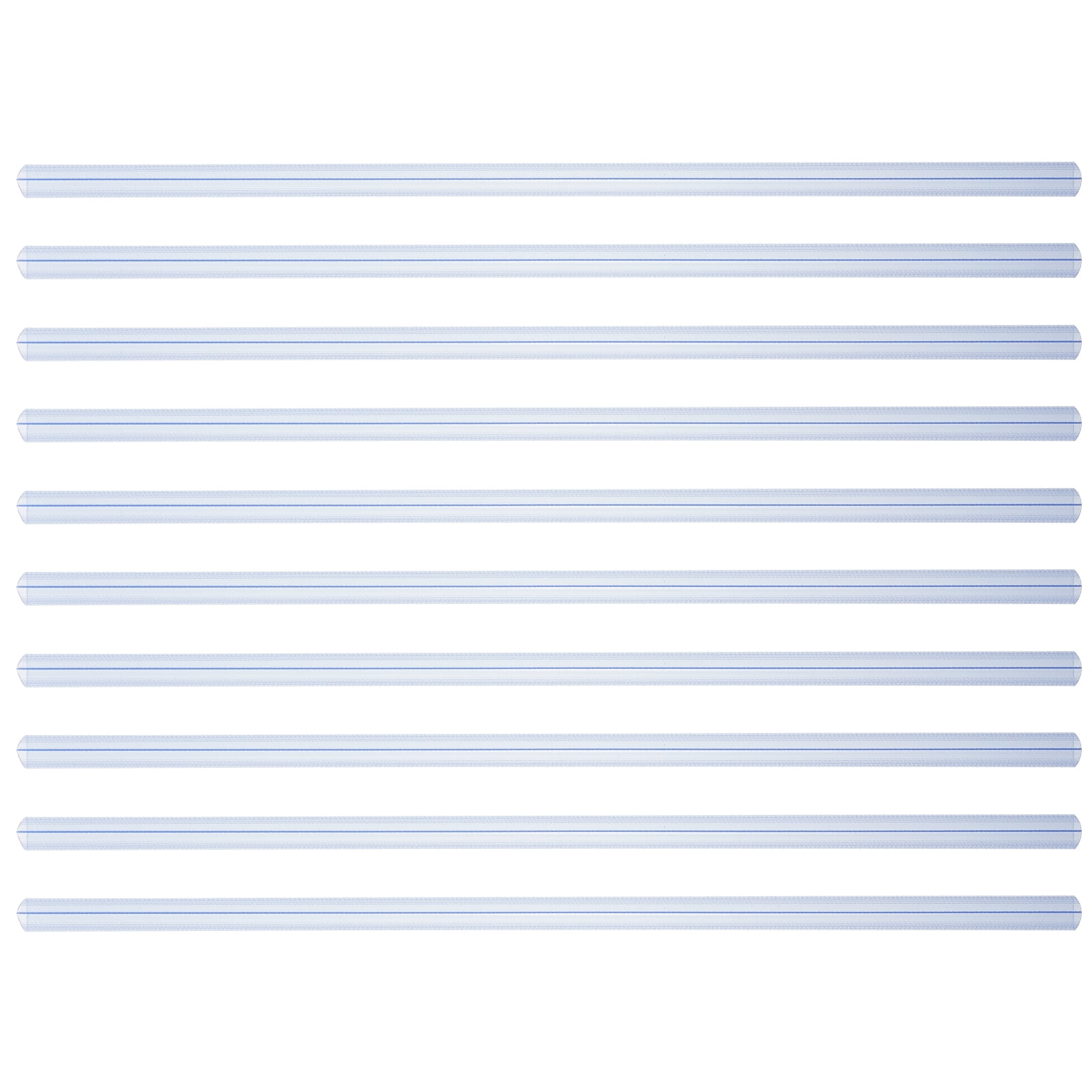 10 Pcs Sliders Transparent Binder Sliding Bar Bars Grip Binding ...