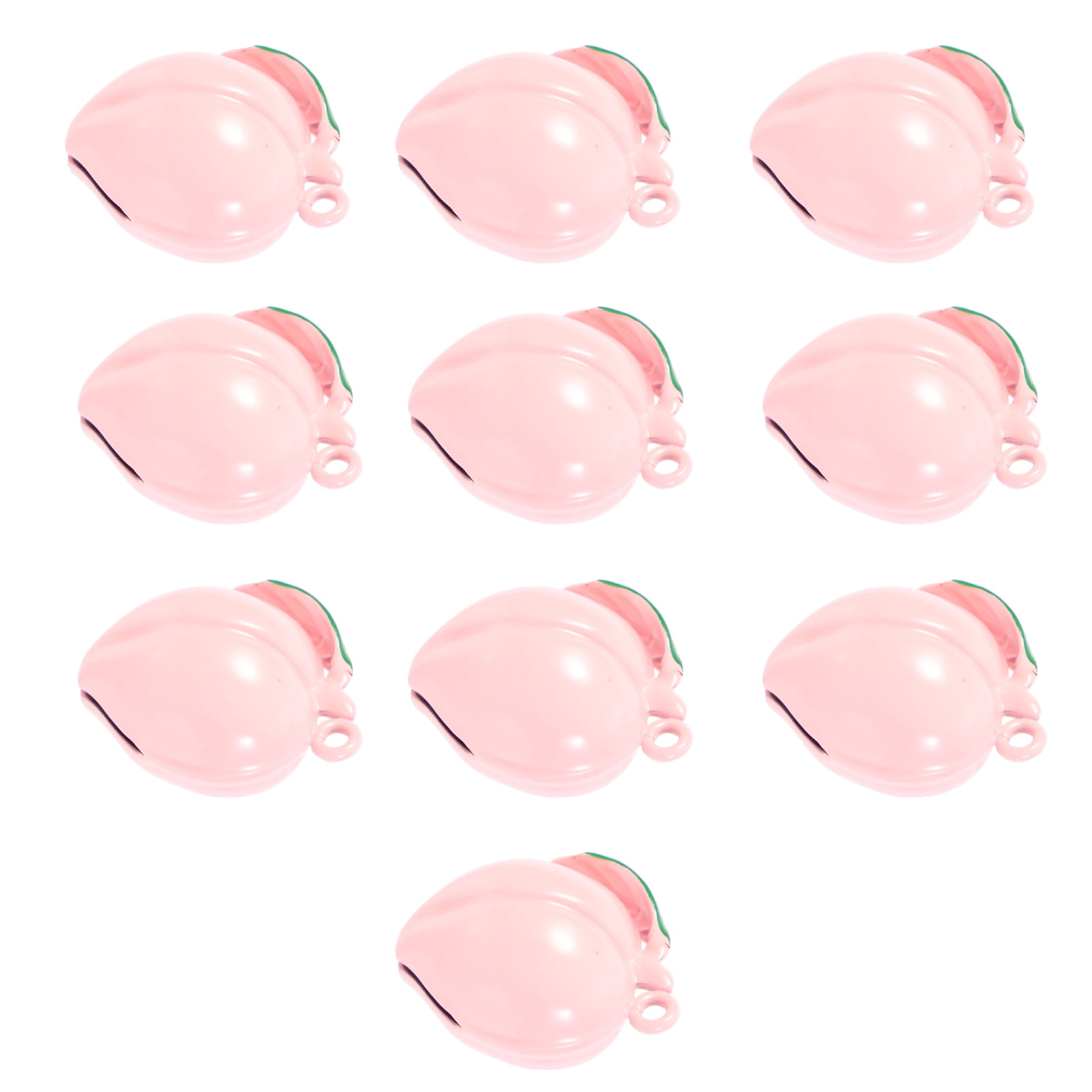 10 Pcs Small Bells Cloche Yushou DIY Long-lasting Bells 12.5X10cm Pink ...