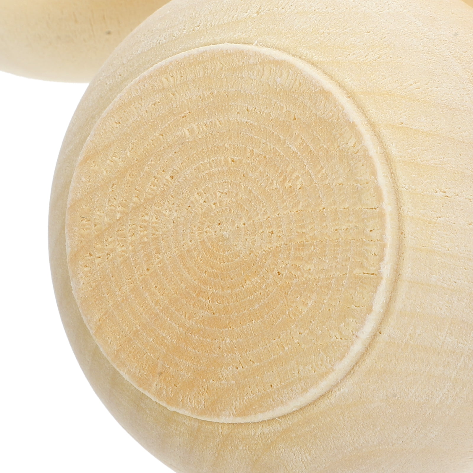 Pack of 10 Small Natural Wood Bowls for Crafts, Painting, Drawing, Kids ...