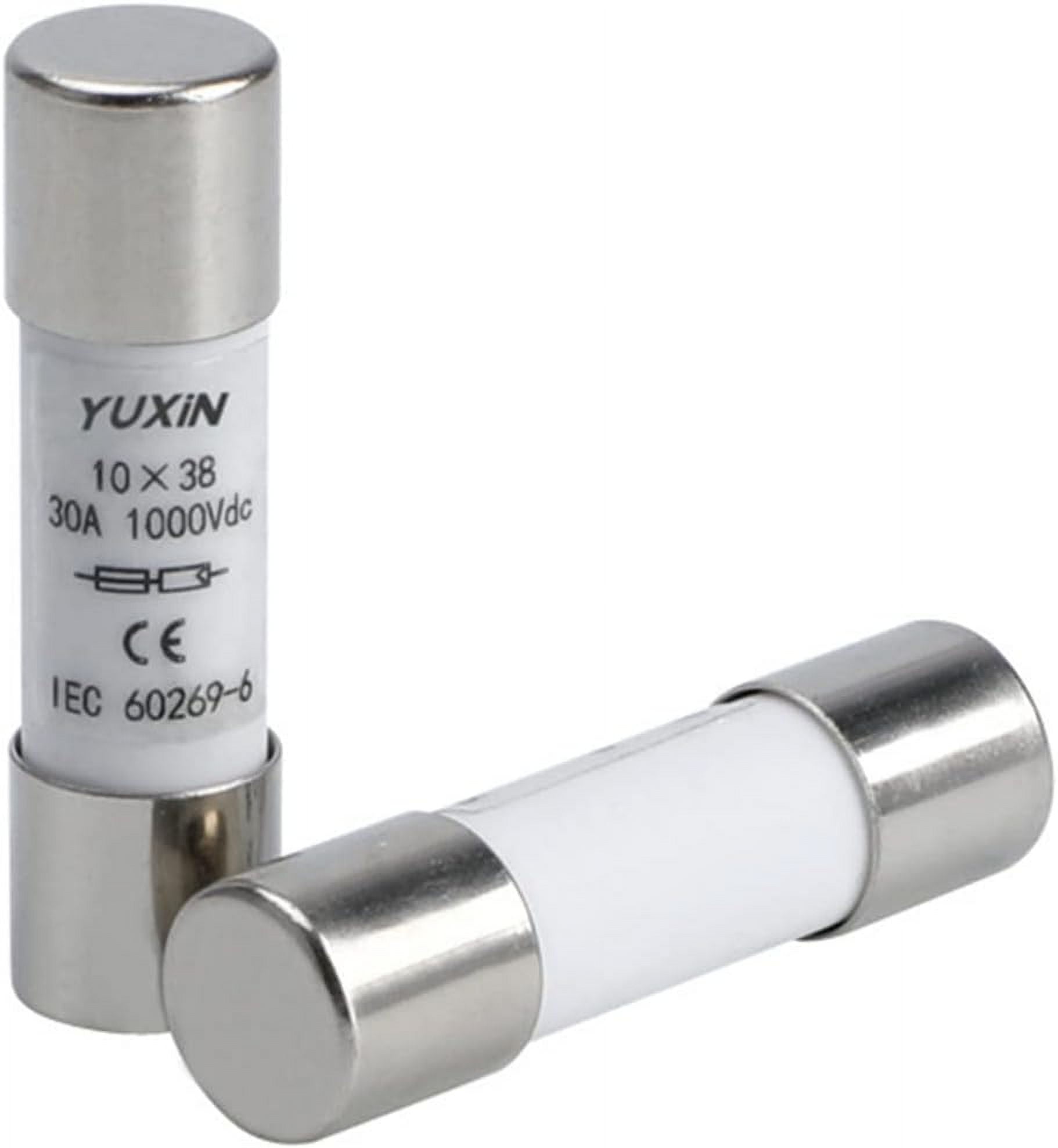 10 Pcs Solar DC 1000V PV Fuses 6A 10A 15A 20A 25A 30A High Voltage for ...