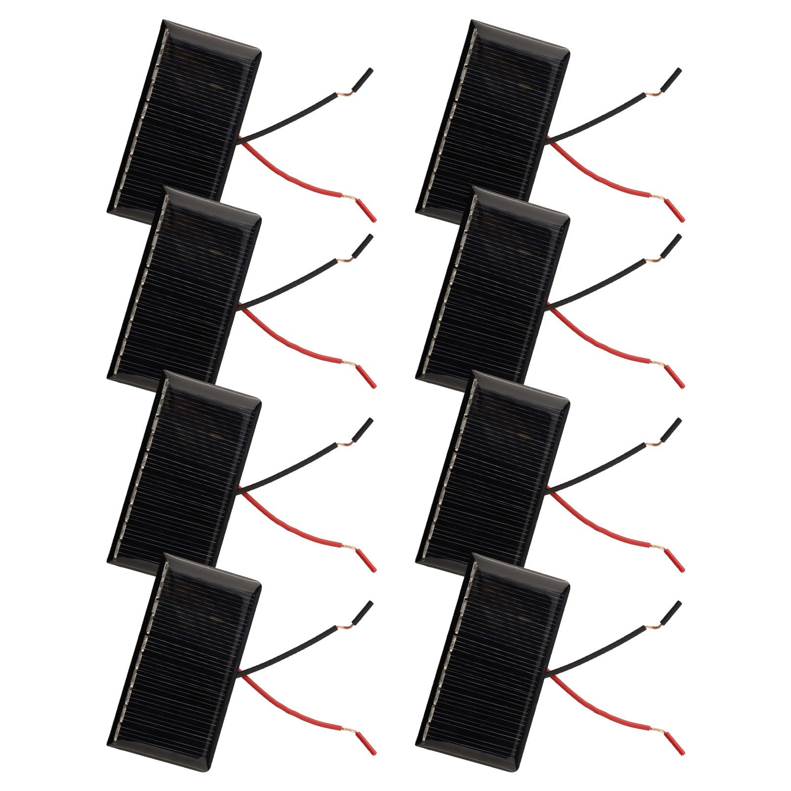 10 Pcs Solar Panel 5V 60mA Portable Mini Solar Cells for DIY Solar ...