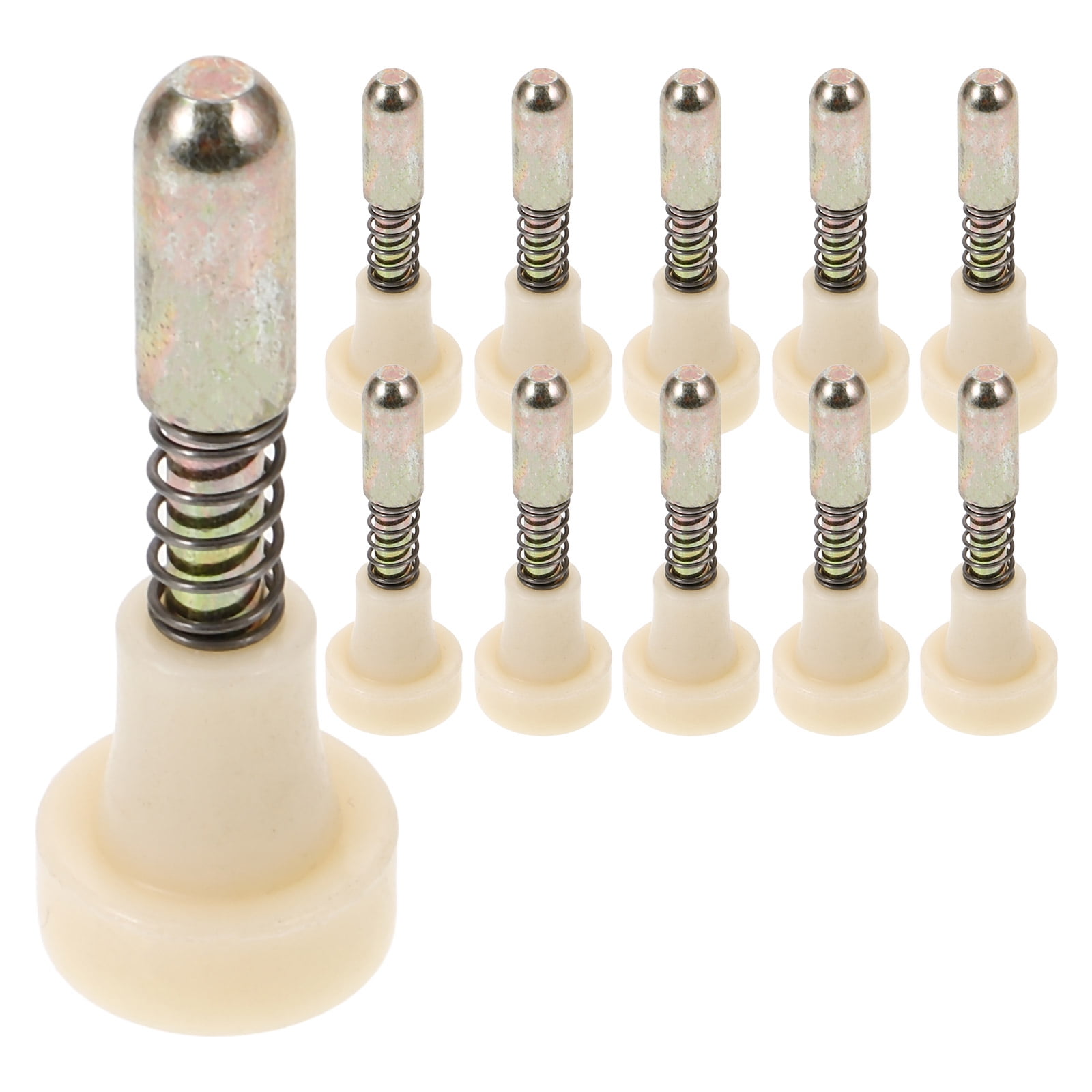10 Pcs Spring Latch Springs Switch Gate Lock Loaded Pin Parts Door Pins ...