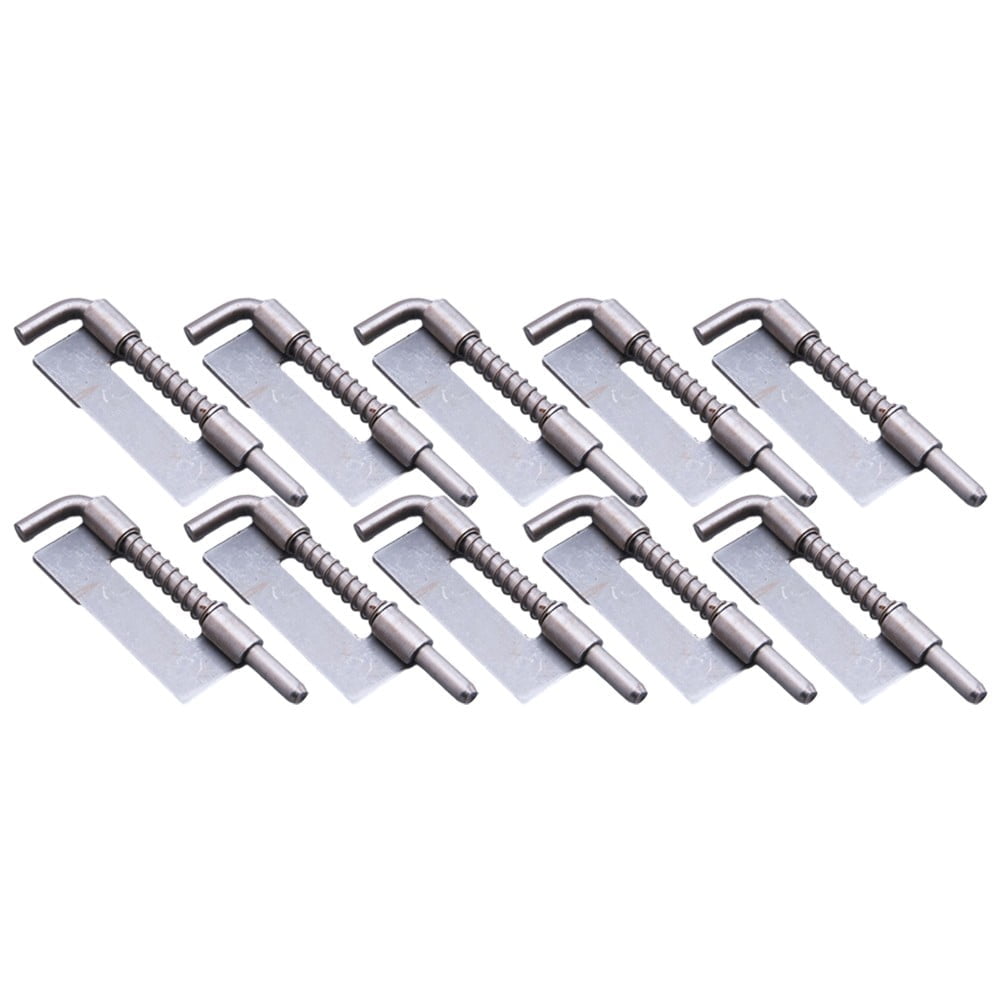 10 Pcs Spring Loaded Door Bolt Latch Home Security Spring Bolt Latch ...