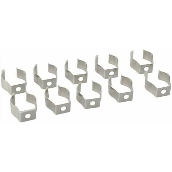 10 Pcs Spring Terry Clips, U Clips Holder Bracket Open Type Spring ...