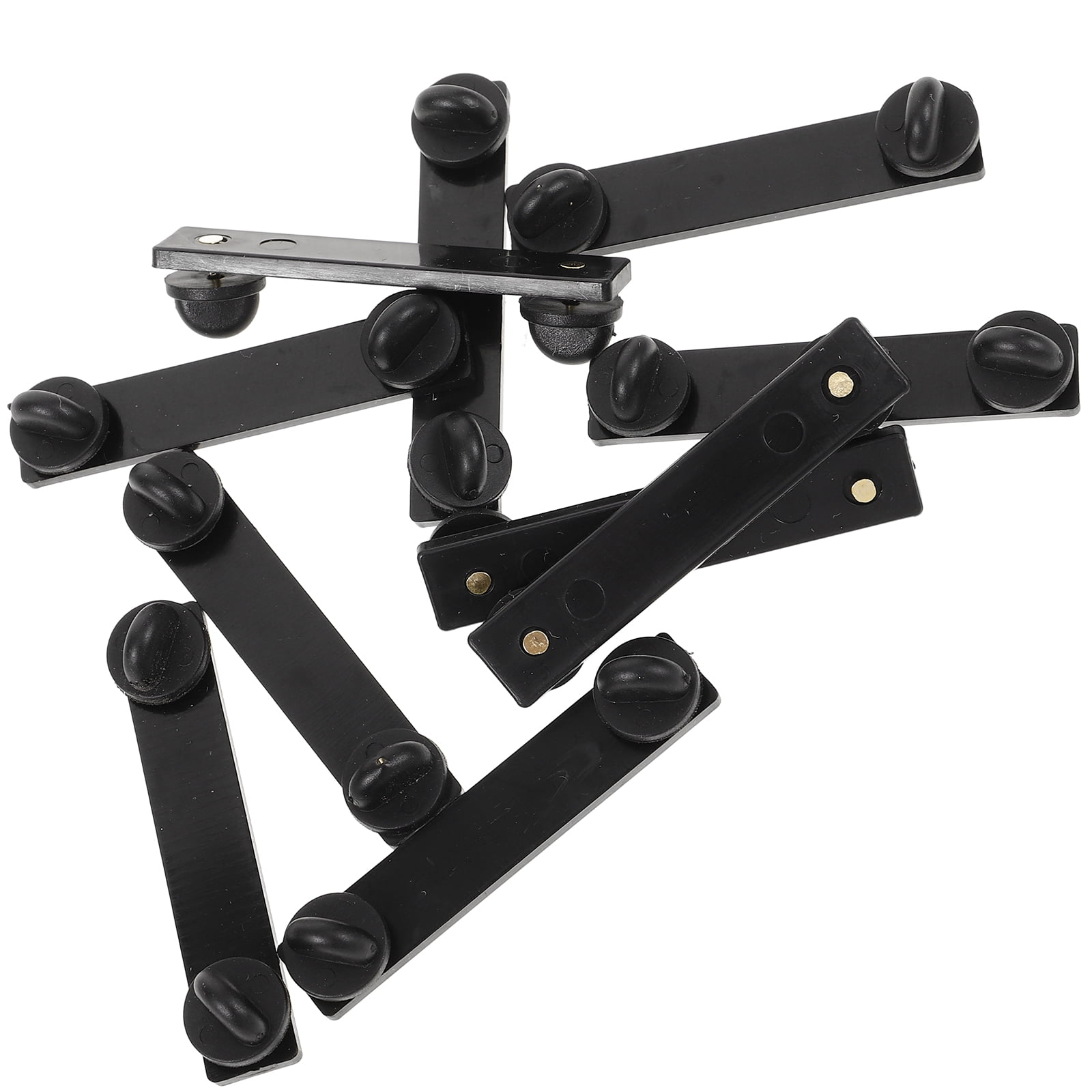 10 Pcs Spur Brooch Clutch Badges Backing Holder Clasp Brooch Back Bar ...