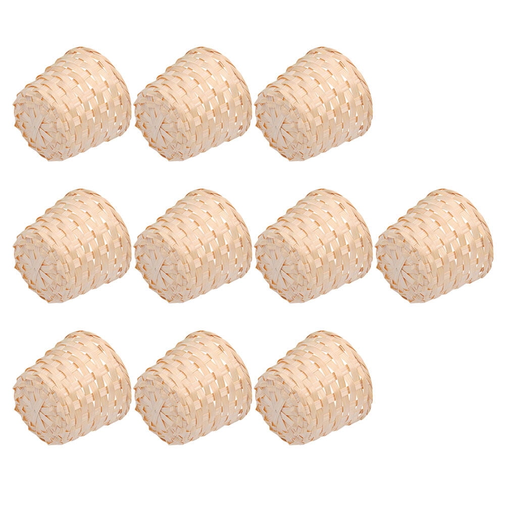 Khaki Storage Baskets for Bedroom Made of Synthetic Material Elegant ...