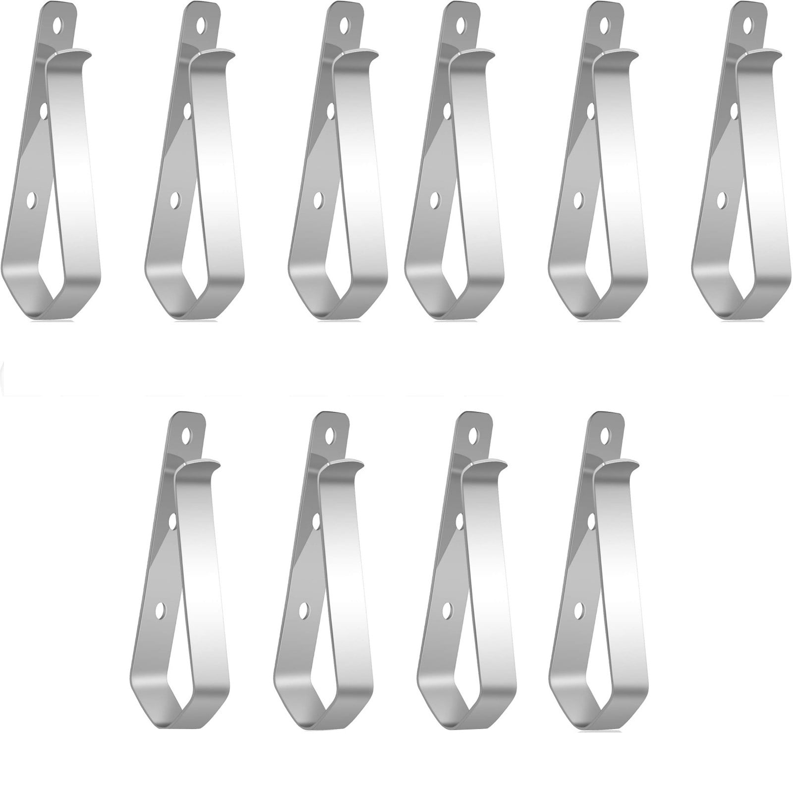 10 Pcs Stainless Steal Visor Clip only for Remote of Liftmaster ...