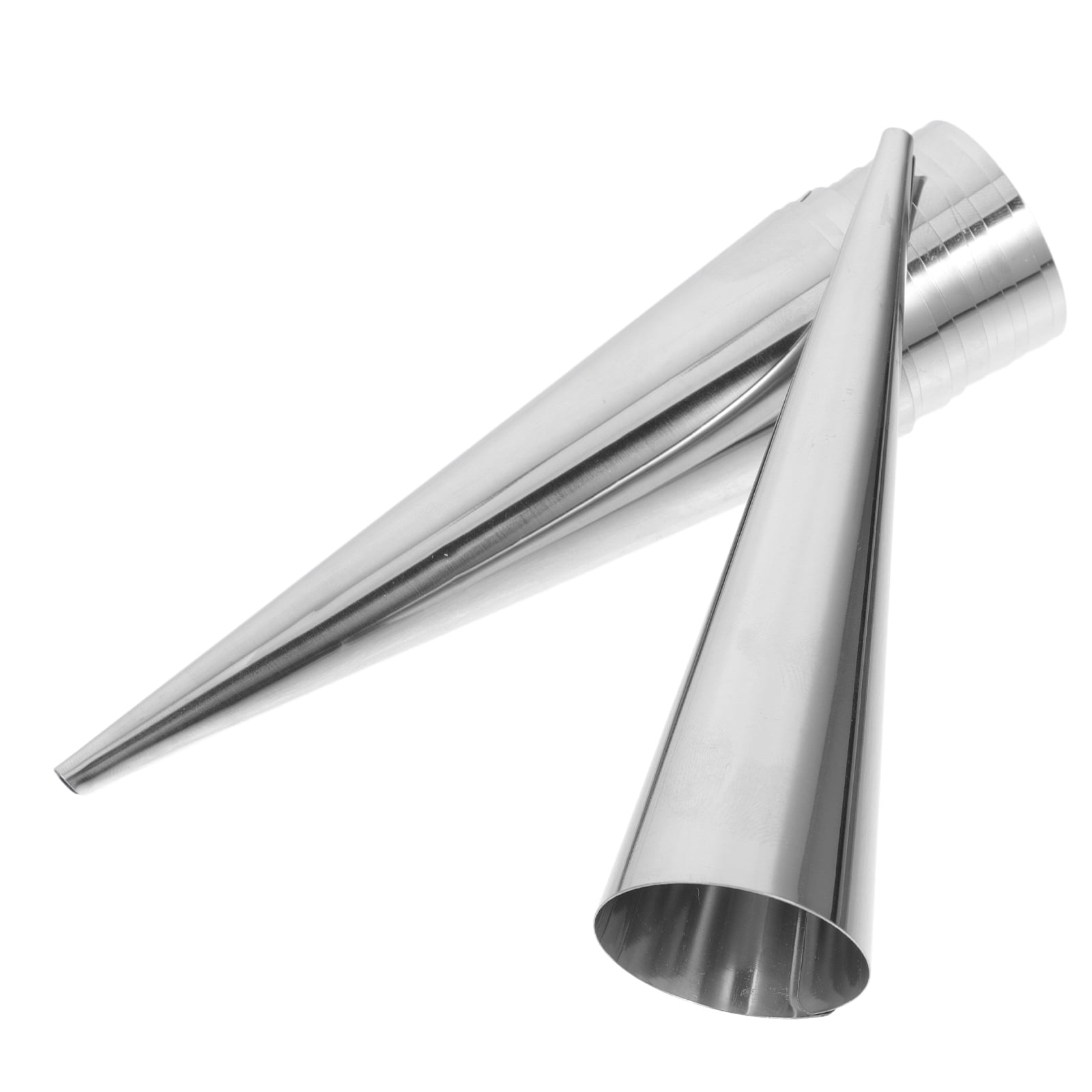 10 Pcs Stainless Steel Baking Mold Conical Cream Horn Molds DIY Cones ...