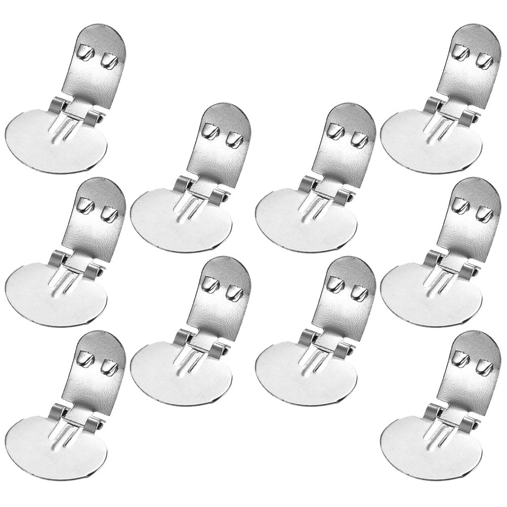 10 Pcs Stainless Steel Metal Shoe Buckle Clips for Shoes Inserts Women ...